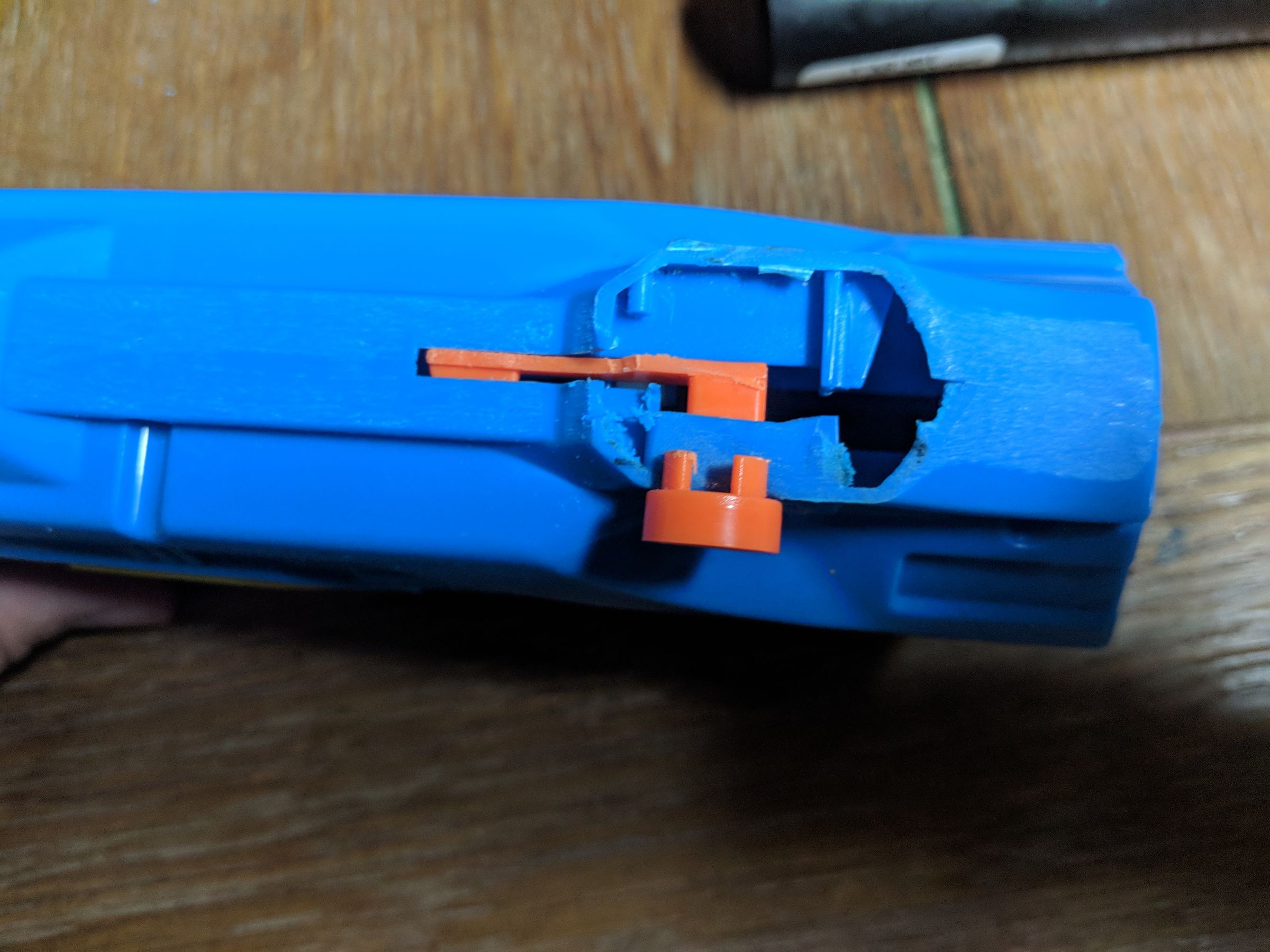 Nerf Barrel Attachment With Under-mounted Mega Blaster : 7 Steps ...