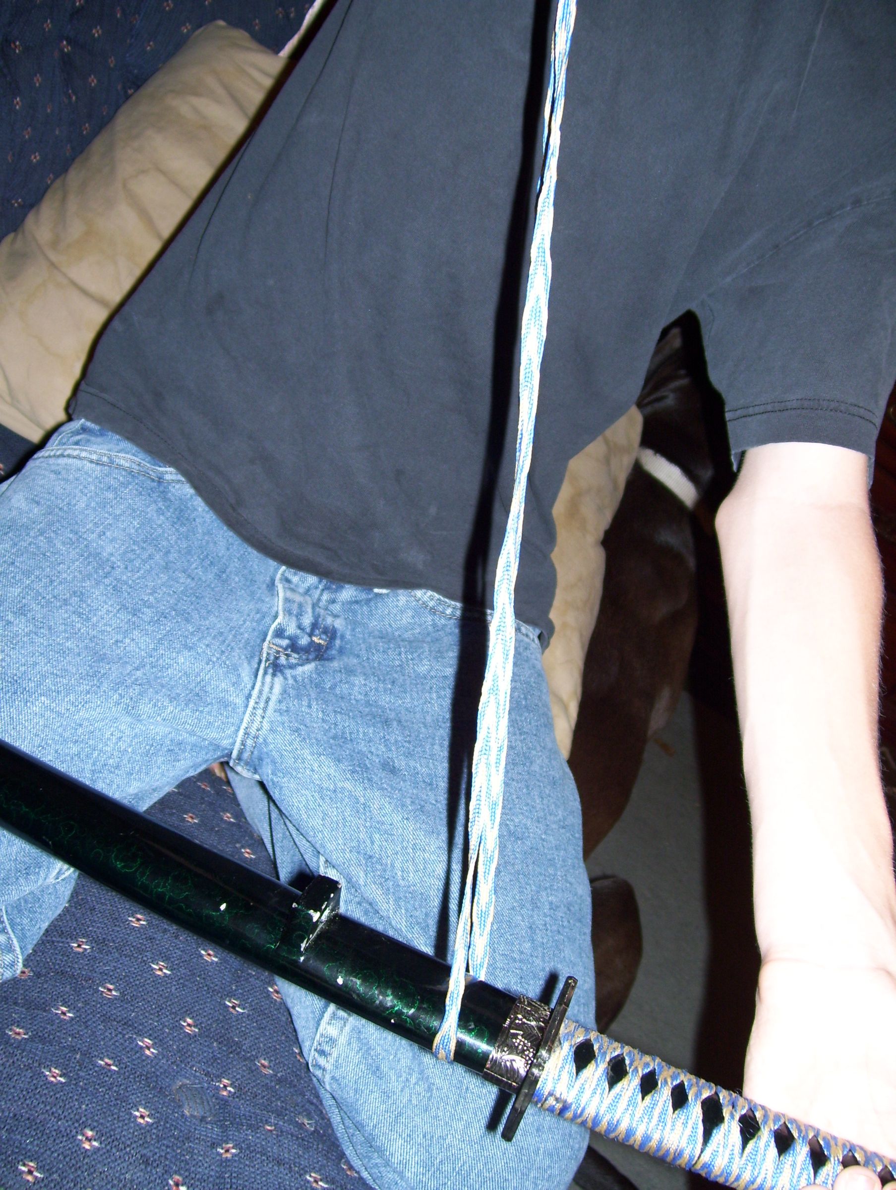 How to Wrap a Samurai Sword Handle : 7 Steps - Instructables