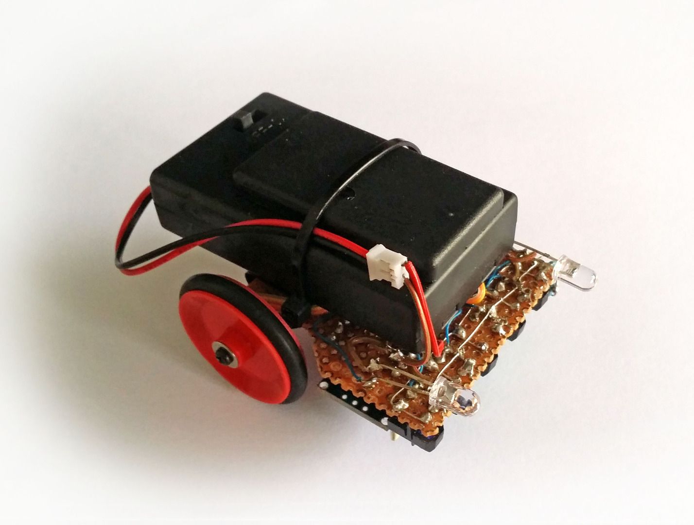 Arduino Based Desktop Line Follower - JolliBot : 6 Steps (with Pictures ...
