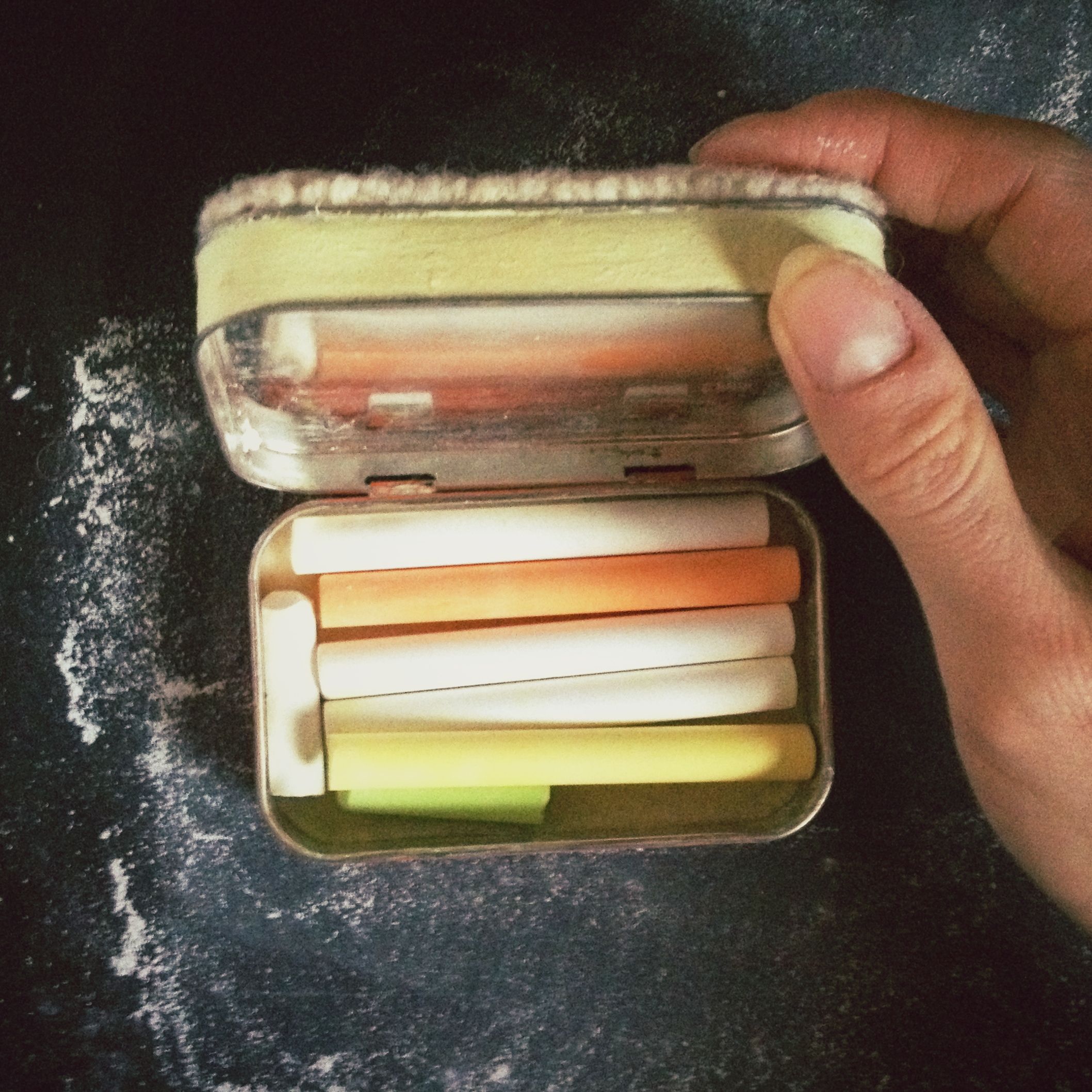 Mini Chalkboard Eraser (With Hidden Chalk Storage) : 5 Steps (with ...