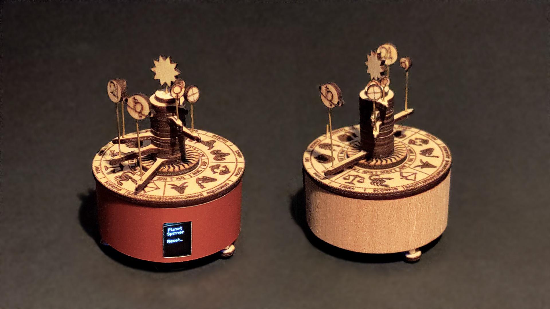 Planet Spinner, a Magical Orrery? : 14 Steps - Instructables