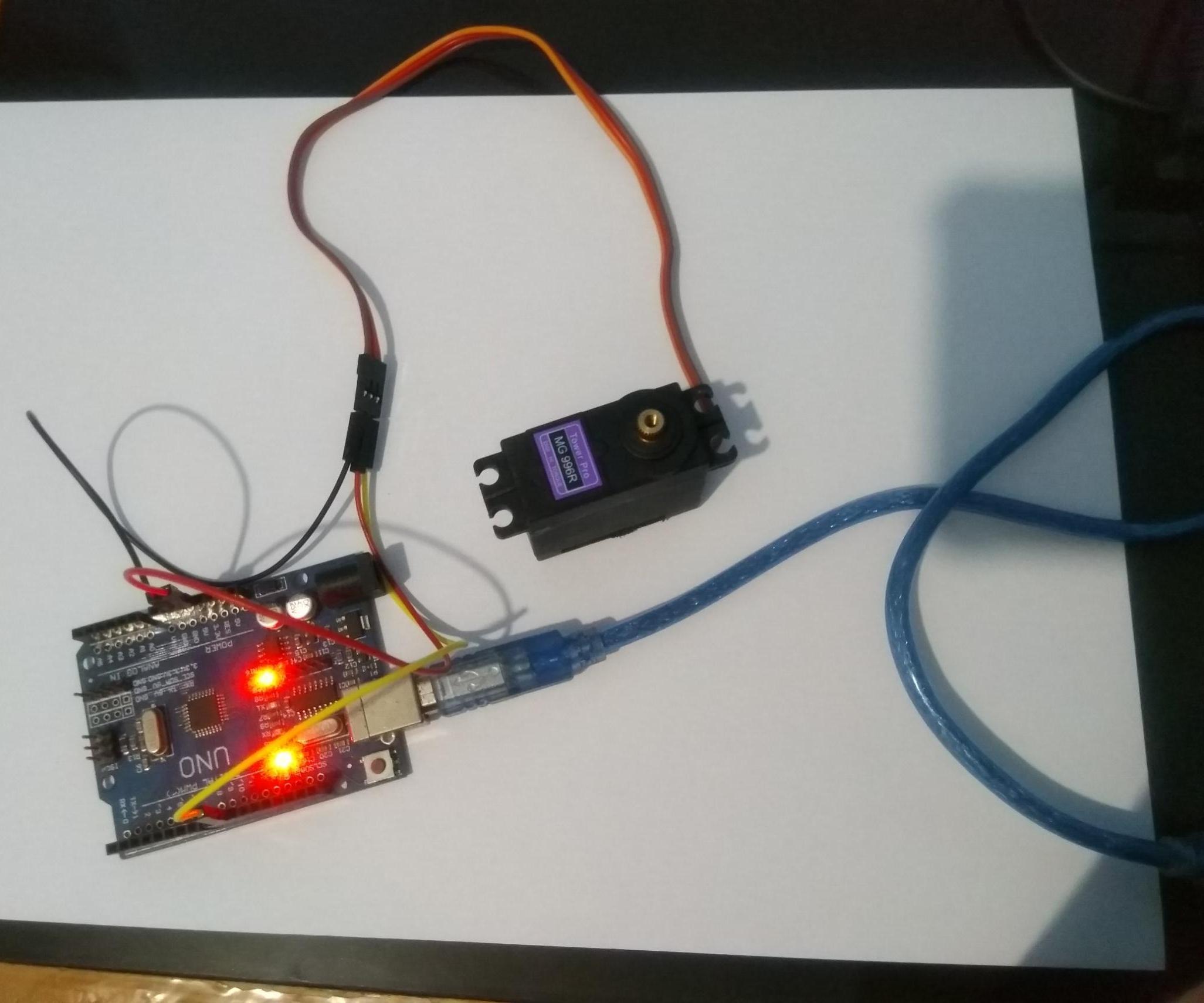 How to Fix Inaccurate Shaft Angle Rotation Servo Motor on Arduino ...