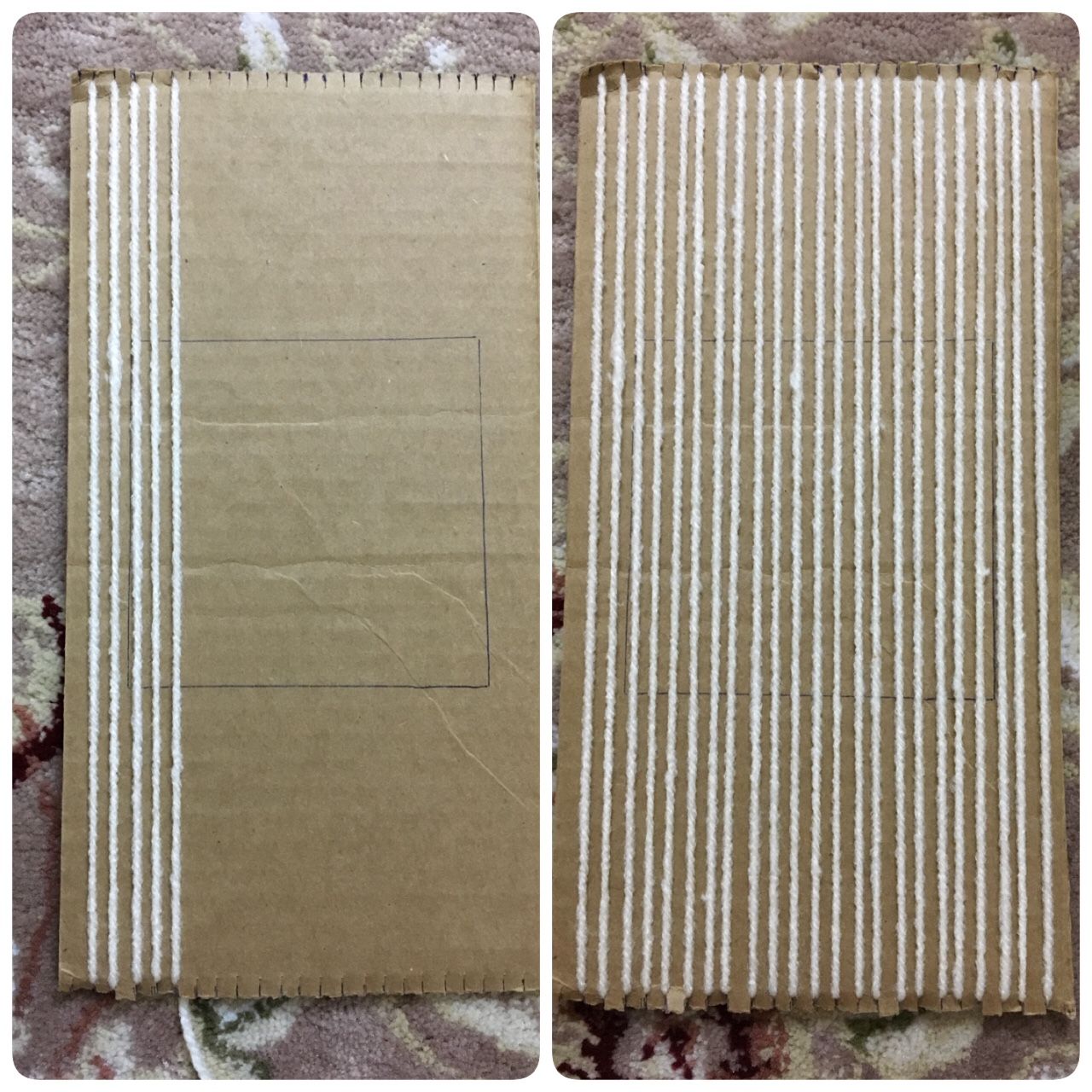 Woven Coasters Using Cardboard As a Loom : 8 Steps (with Pictures ...