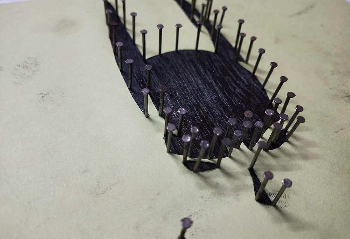 BATMAN | String Art : 6 Steps (with Pictures) - Instructables