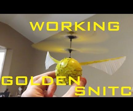 Real Flying Golden Snitch : 4 Steps (with Pictures) - Instructables