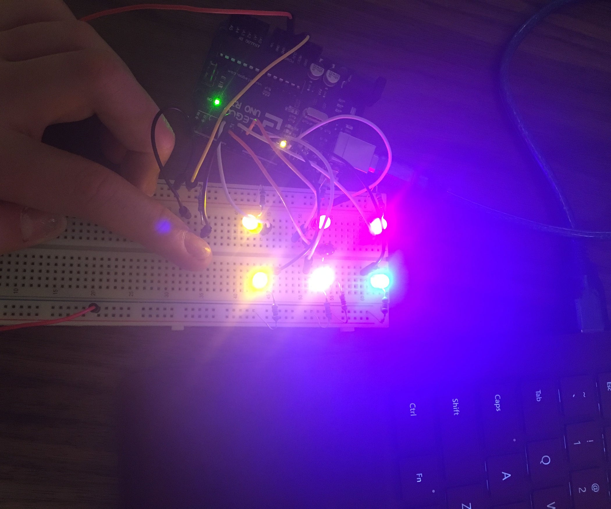 How to Build a Colorful LED Arduino Dice : 8 Steps - Instructables