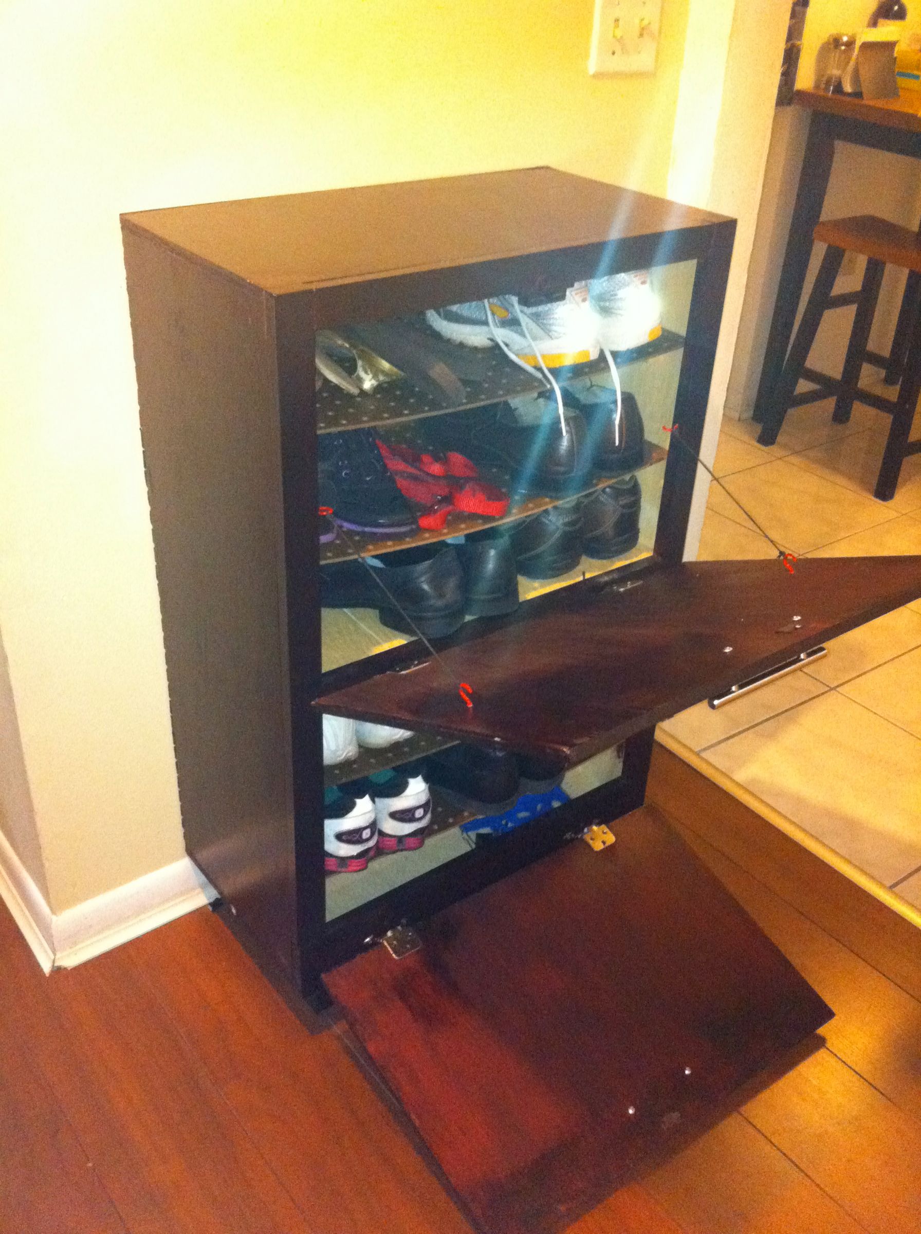 Shoe Cabinet / Entry Table to Make the Wife Happy - Instructables