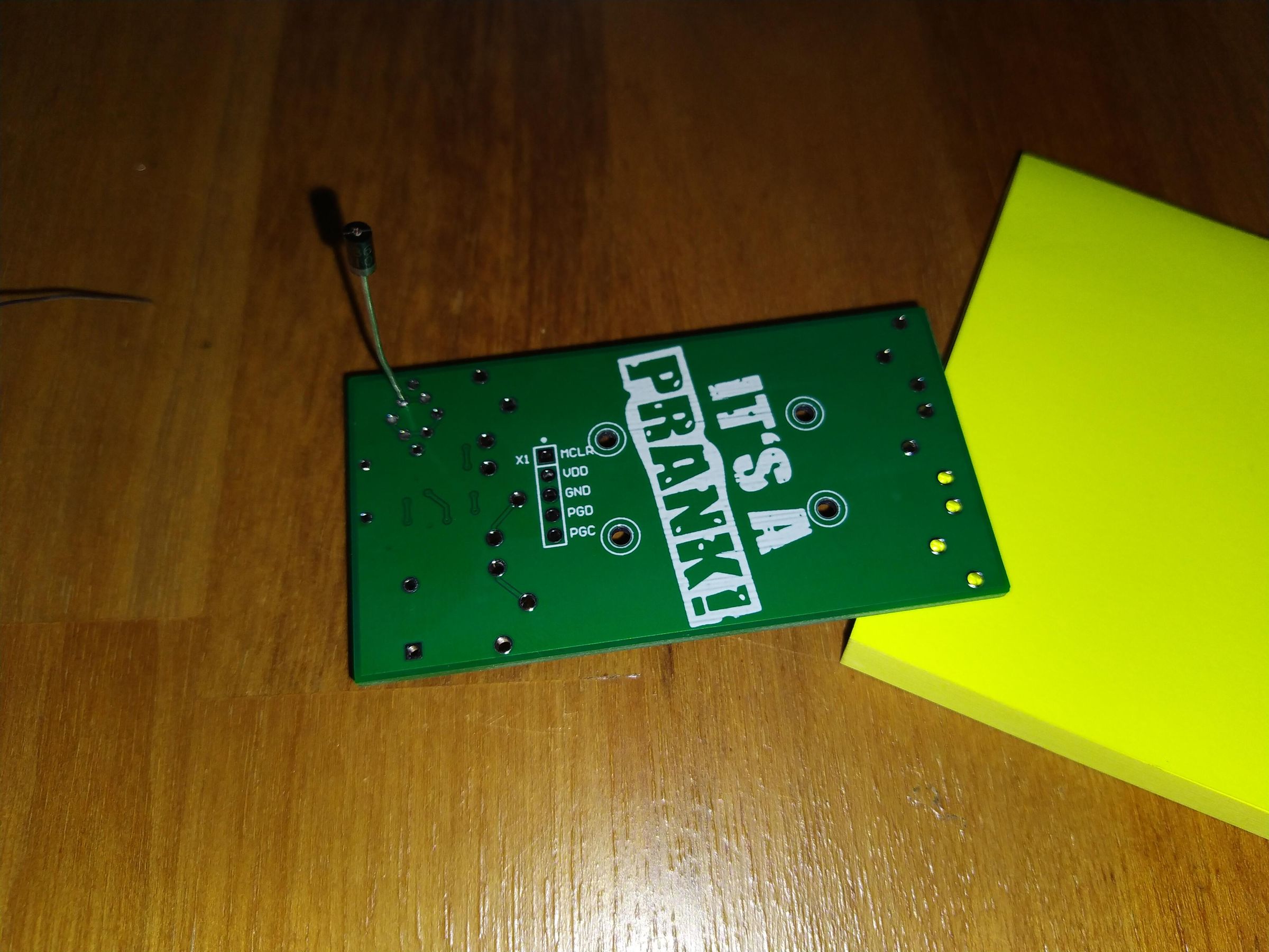 Motion Sensor Prank PCB : 4 Steps - Instructables