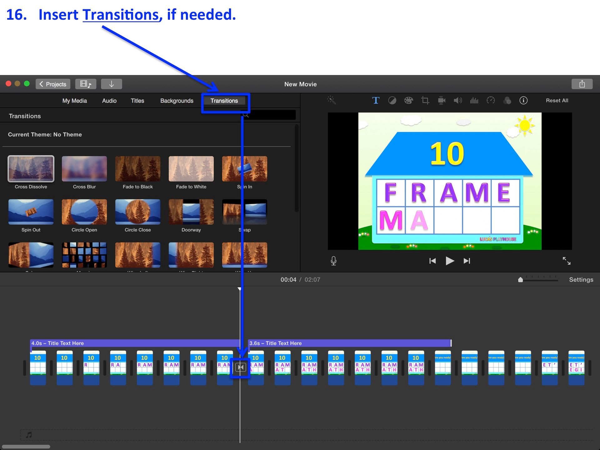 Creating a 2D Animation Using Microsoft PowerPoint and IMovie. : 20 ...