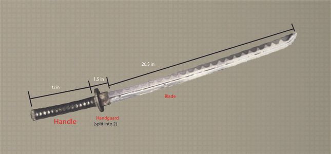 3D Printed Katana : 7 Steps - Instructables