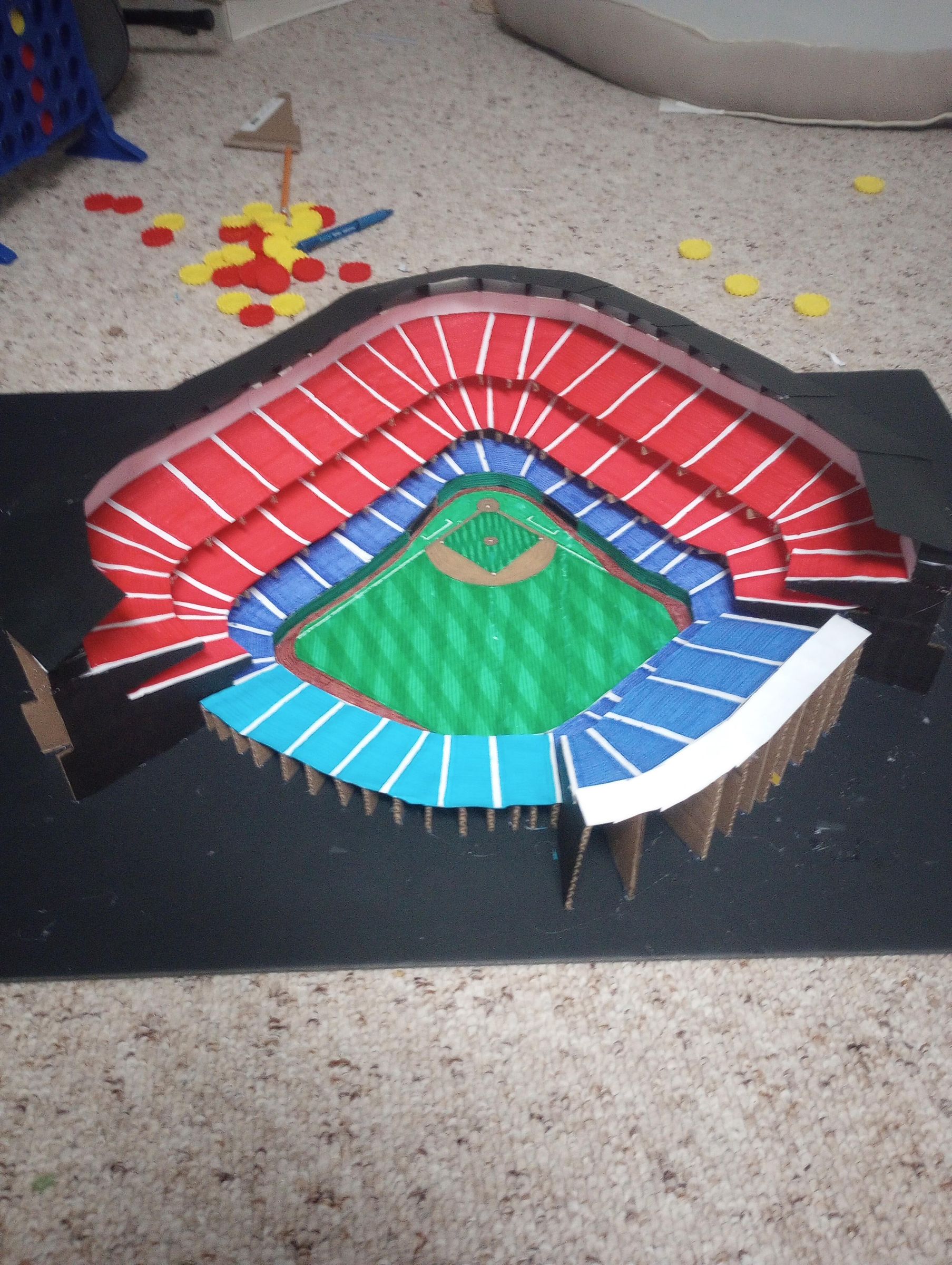 Cardboard MLB Stadium : 39 Steps (with Pictures) - Instructables