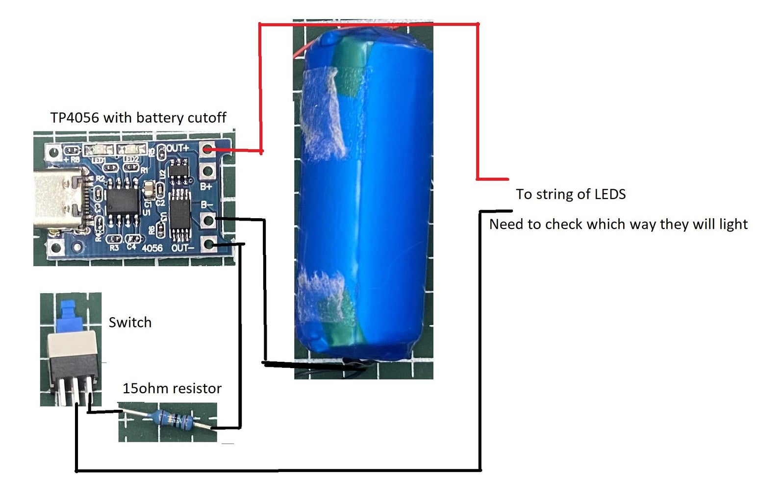 Bottle Light Upcycle Vape Battery 4 Steps Instructables
