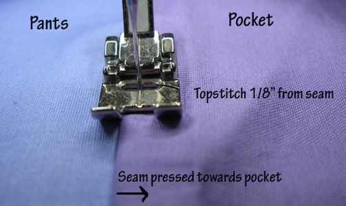 Learn to Sew Inseam Pockets Into Scarves : 6 Steps (with Pictures ...