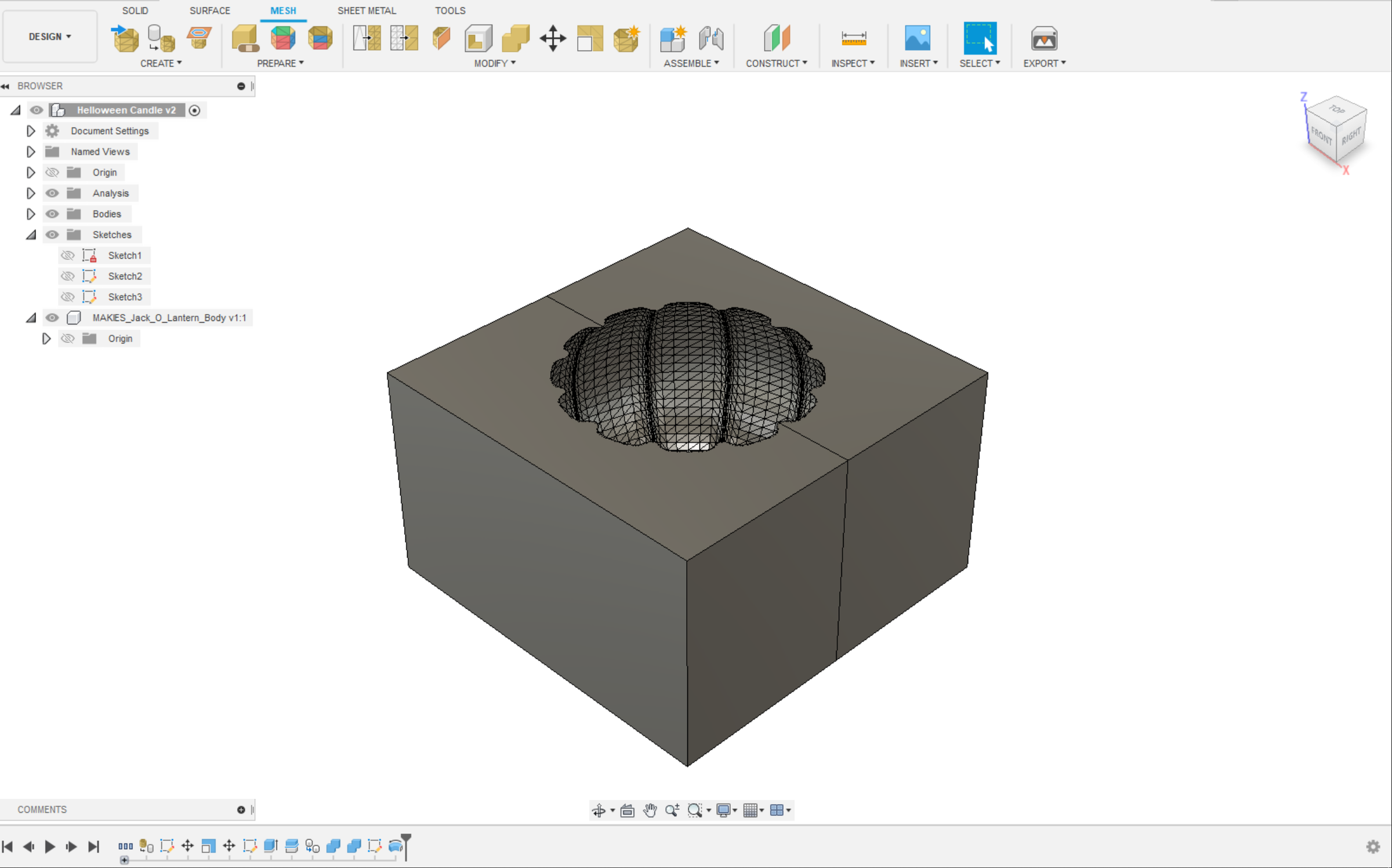 Custom Candle Casting Using Fusion360. : 7 Steps (with Pictures ...