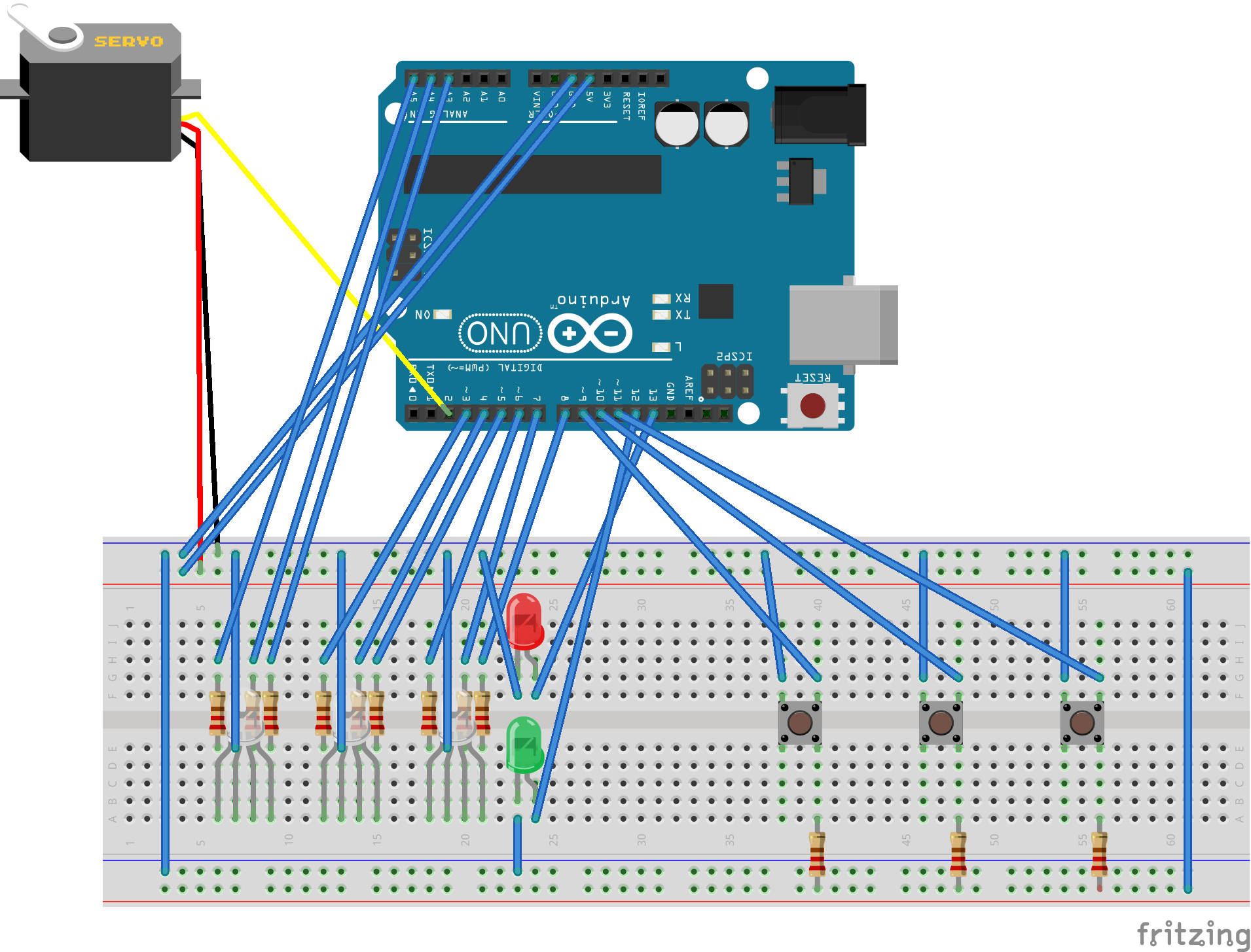 How to Make a Electronic Lock Using an Arduino UNO : 10 Steps ...