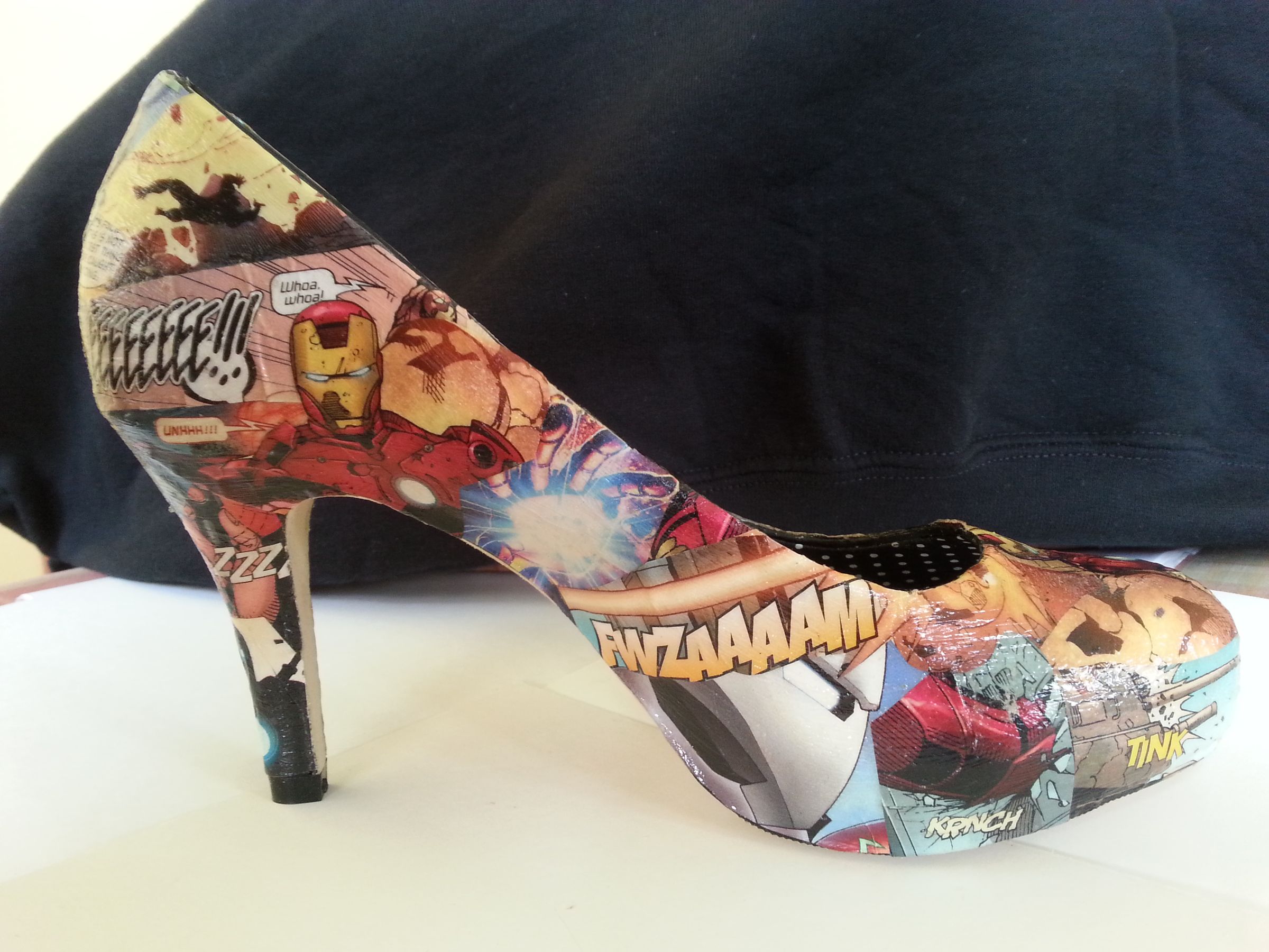 Comic Book Shoes : 5 Steps (with Pictures) - Instructables