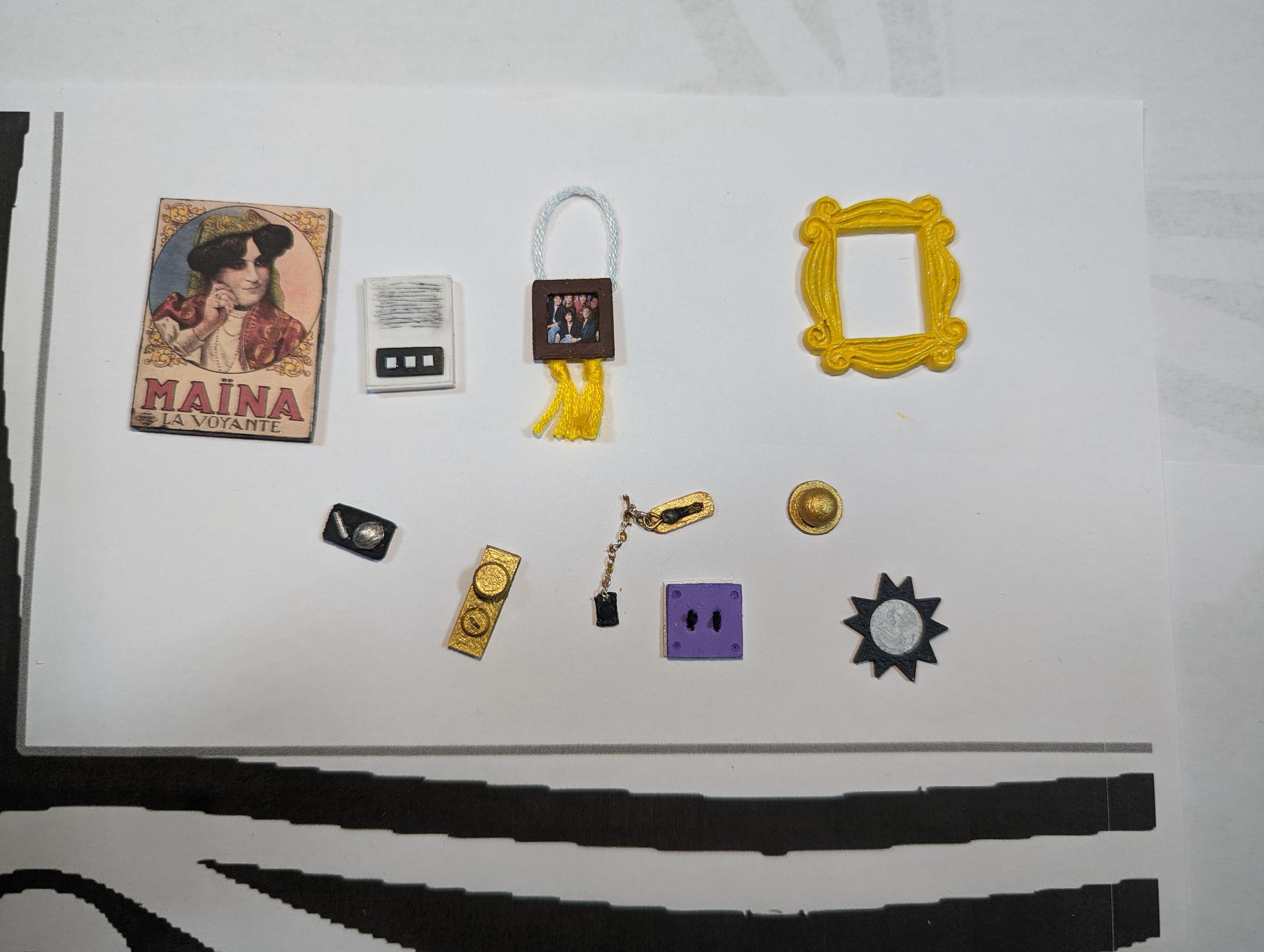 Friends Shadow Box With Hooks and a Shelf : 8 Steps (with Pictures ...