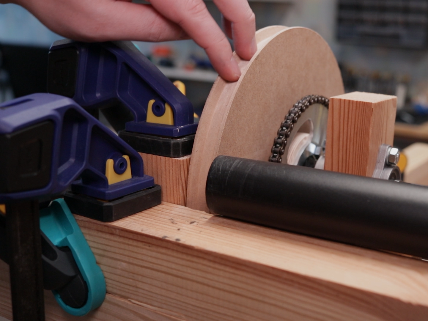 Homemade Bandsaw by DIY Enthusiast : 54 Steps (with Pictures ...