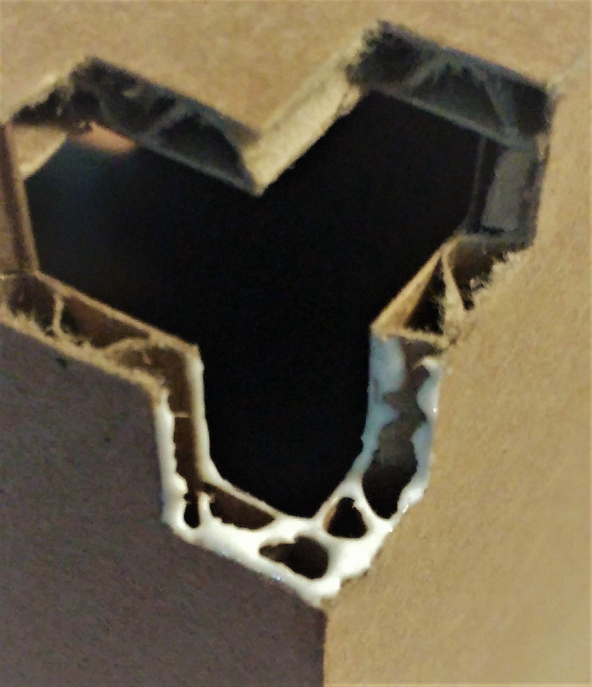 DIY Cardboard Super Mario World Question Mark Block Shelf : 19 Steps ...