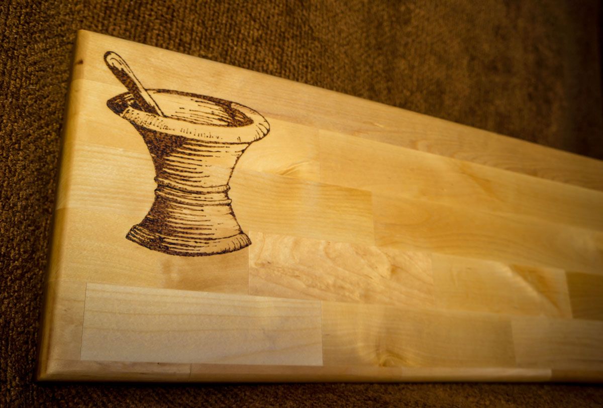 Wood Burning (Pyrography) Cutting Boards and Spoons As Christmas Gifts ...