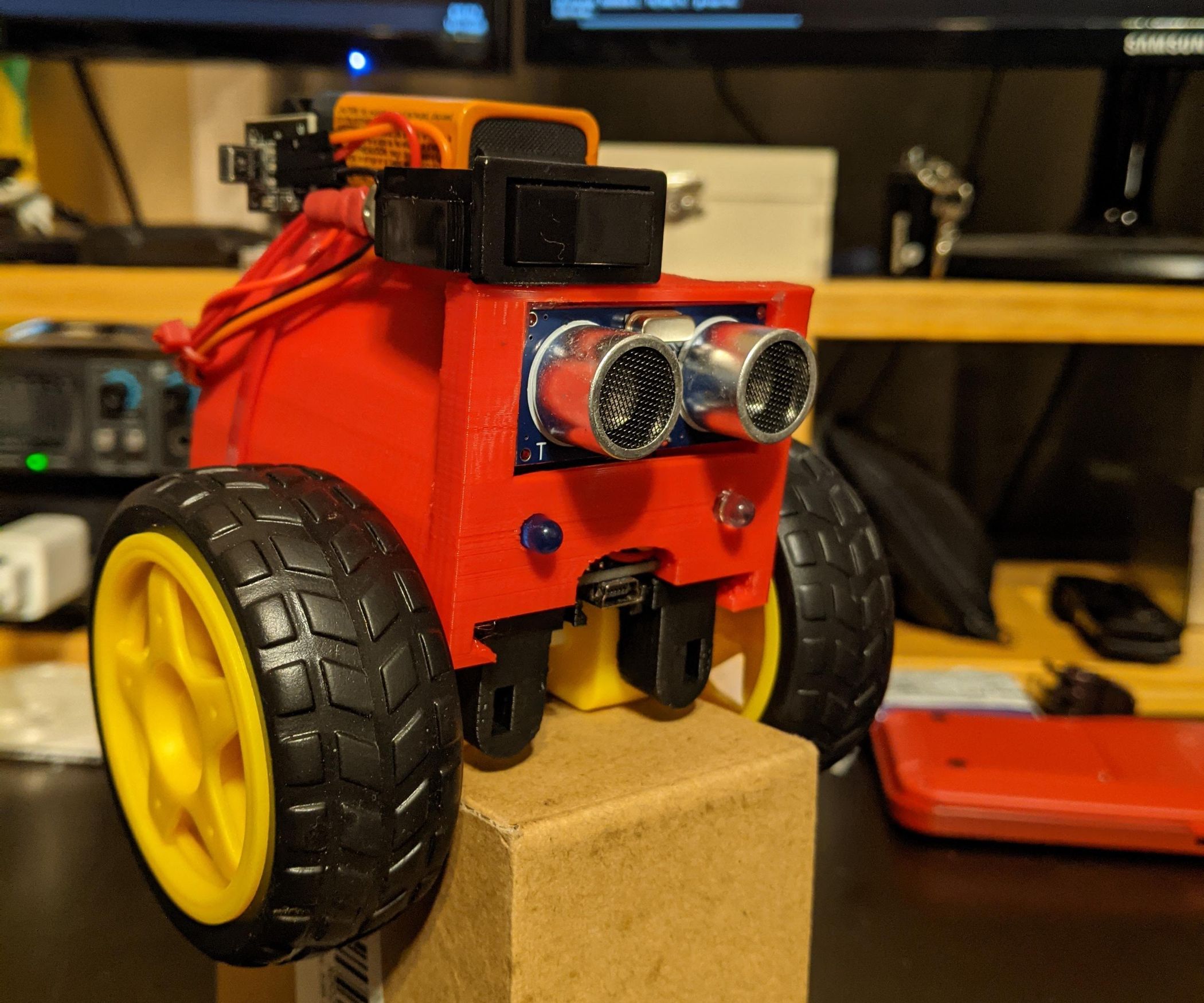 How to Build an Avoidance Robot That Includes Infrared Control : 8 ...