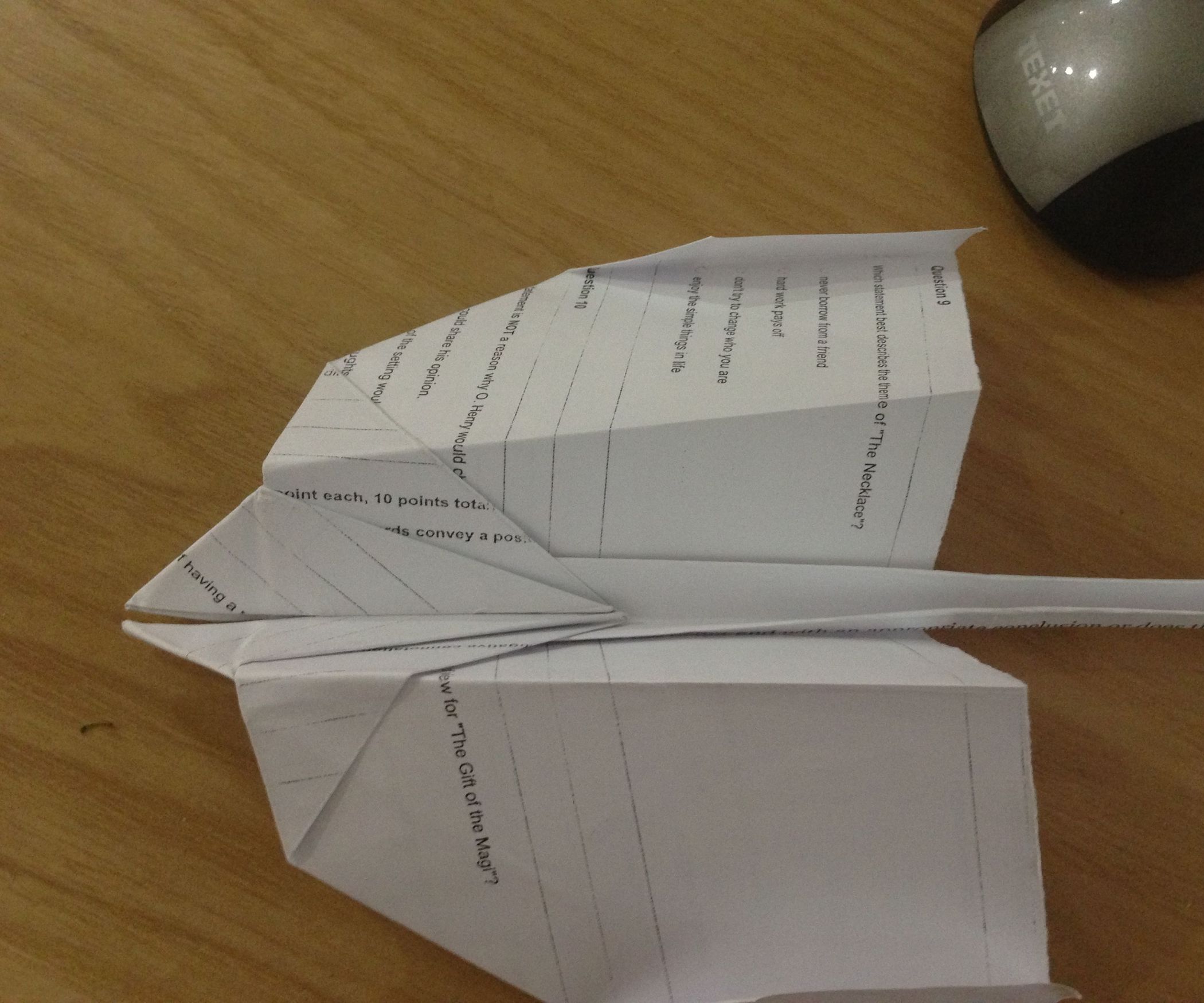 Awesome Paper Air Plane : 16 Steps - Instructables