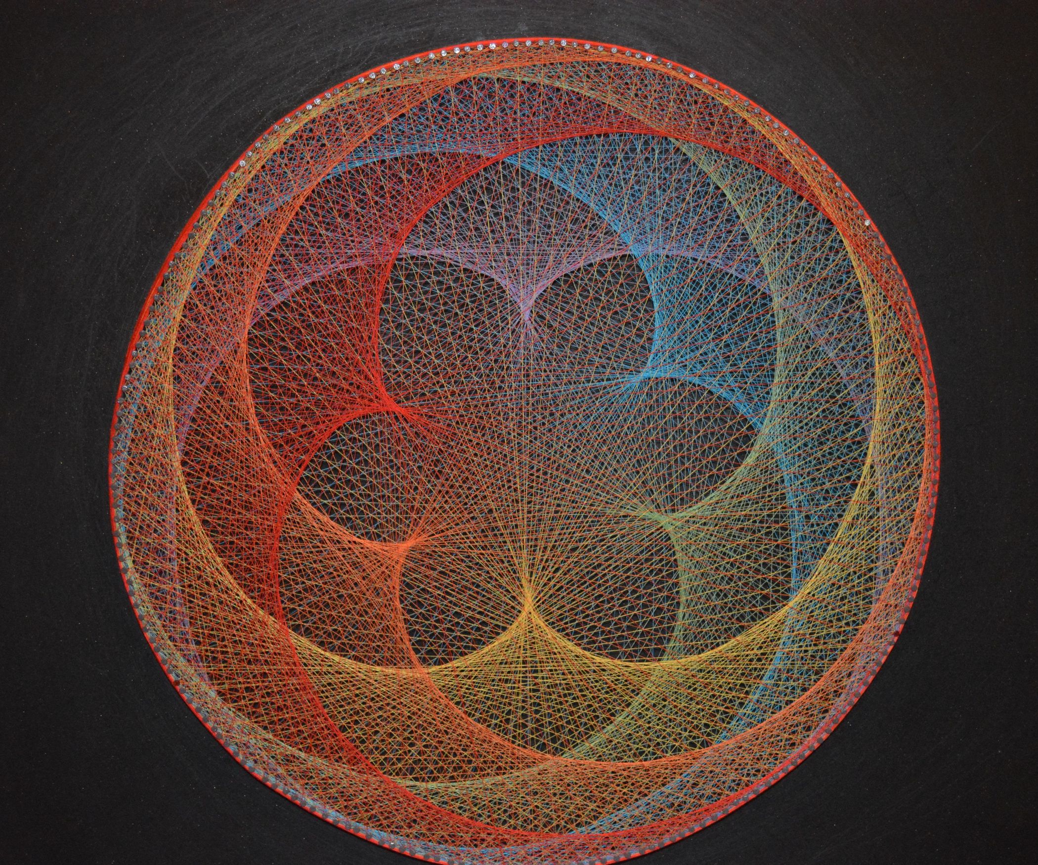 Flower String Art : 4 Steps (with Pictures) - Instructables