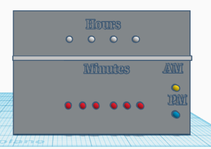 TinkerCad Binary Clock : 5 Steps - Instructables