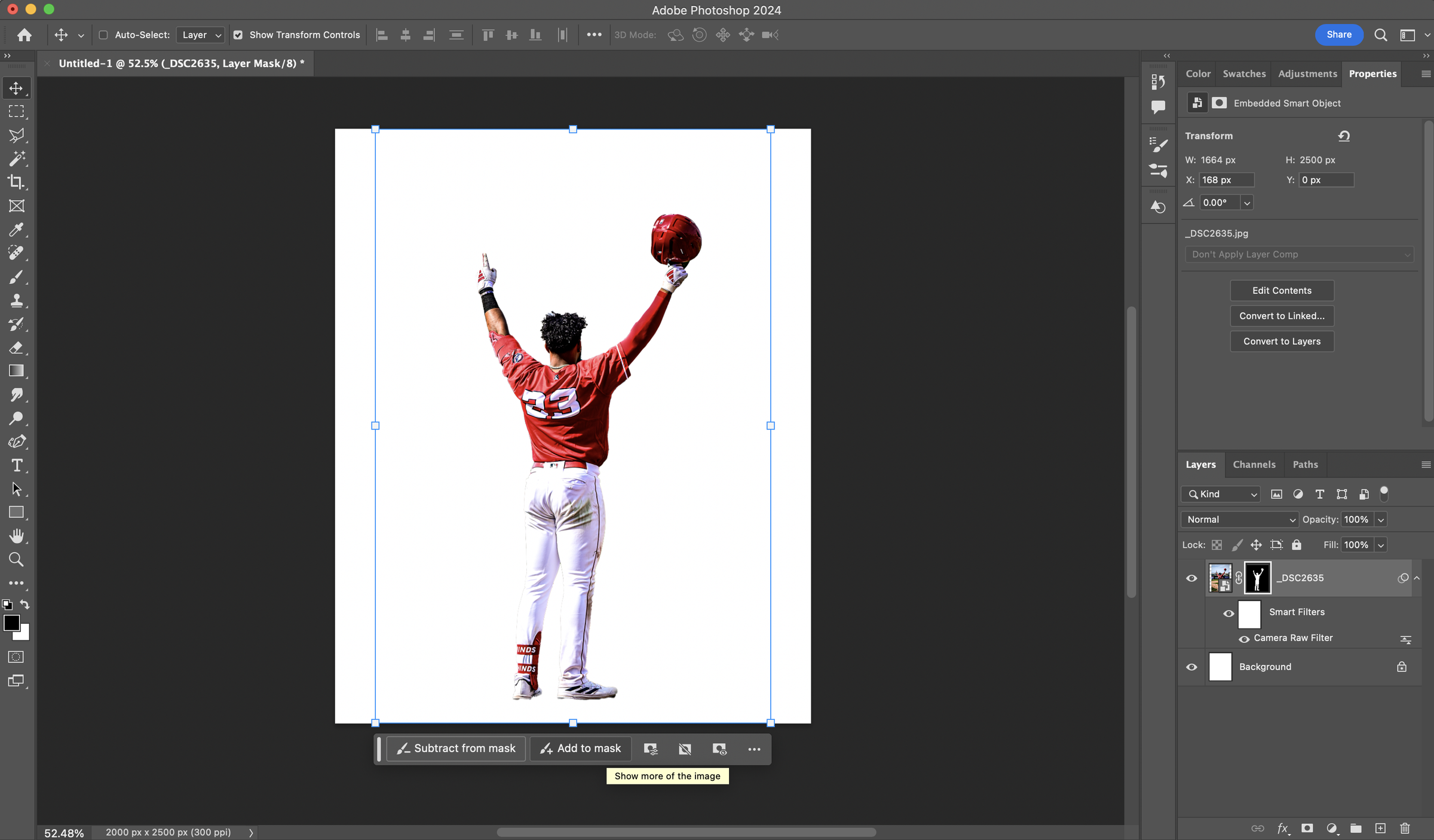 Adobe Photoshop Sports Graphic Player Cutout : 10 Steps (with Pictures ...
