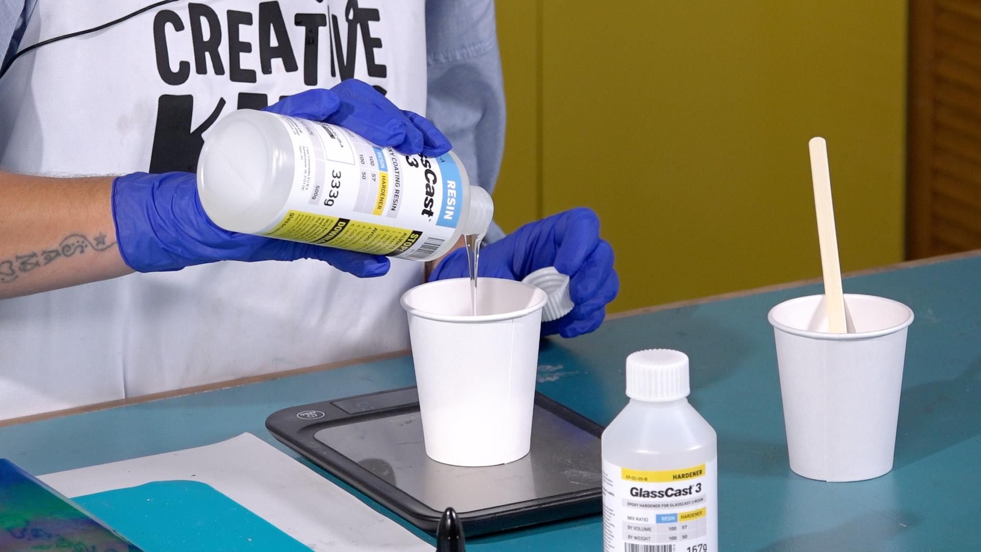 How to Create Two Pieces of Ocean Inspired Resin Art Work! : 8 Steps ...