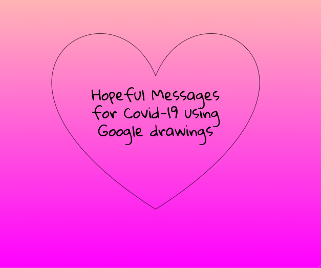 Hopeful Signs for Covid-19 on Google Drawings : 4 Steps - Instructables