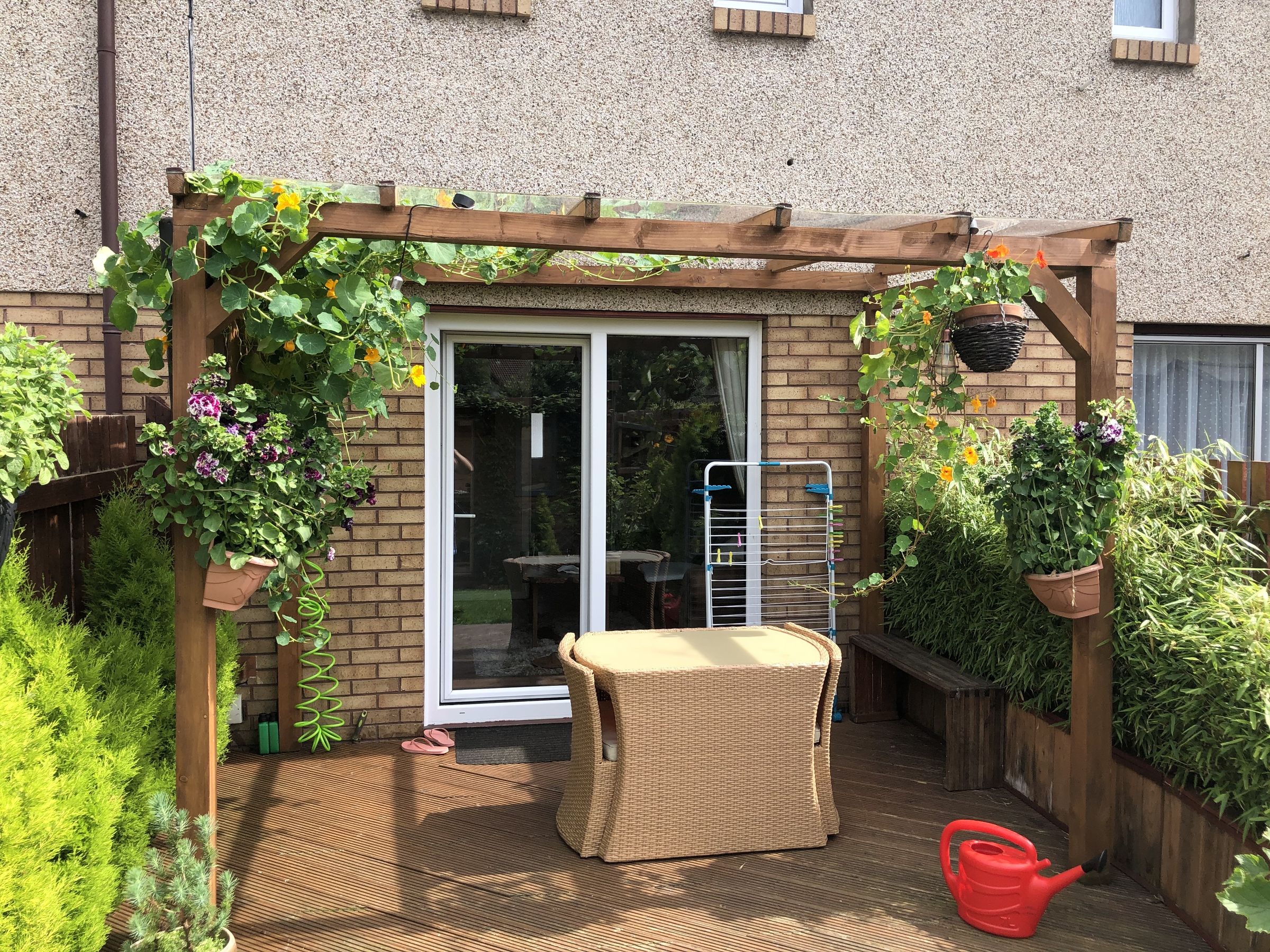 Transparent Roof Pergola on a Budget. : 16 Steps (with Pictures ...