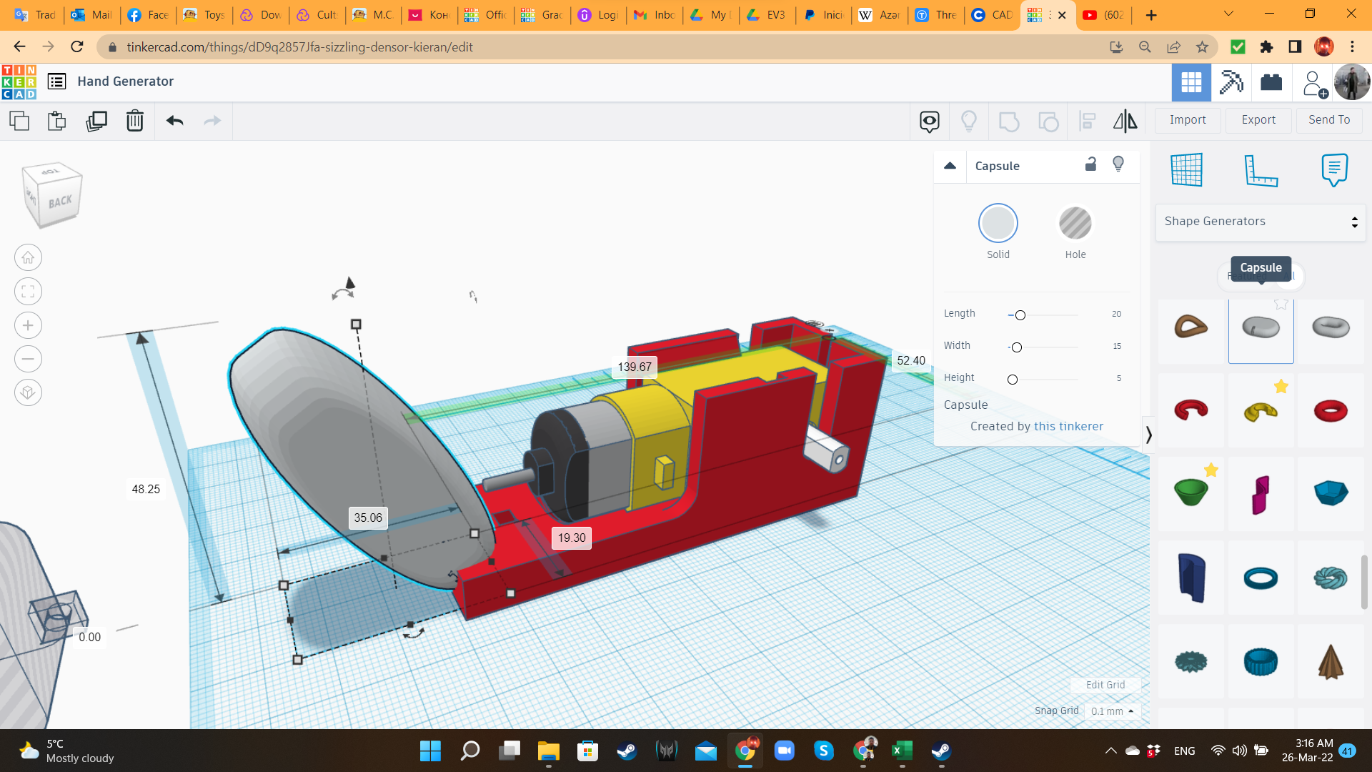 Tinkercad Robotics for School: Human-Powered Battle Beasts! : 30 Steps ...