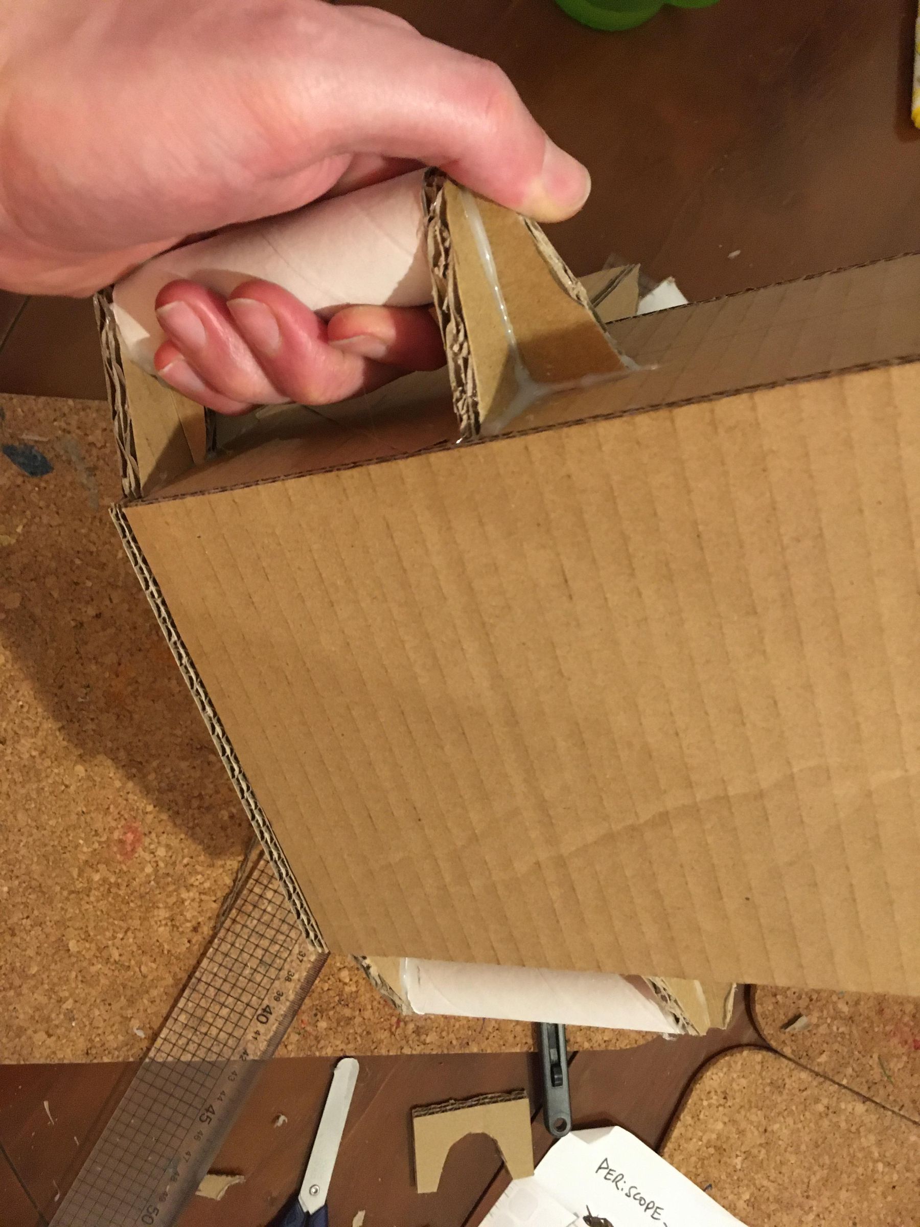 DinoScope: Dinosaur Periscope - Made From Cardboard! : 33 Steps (with ...