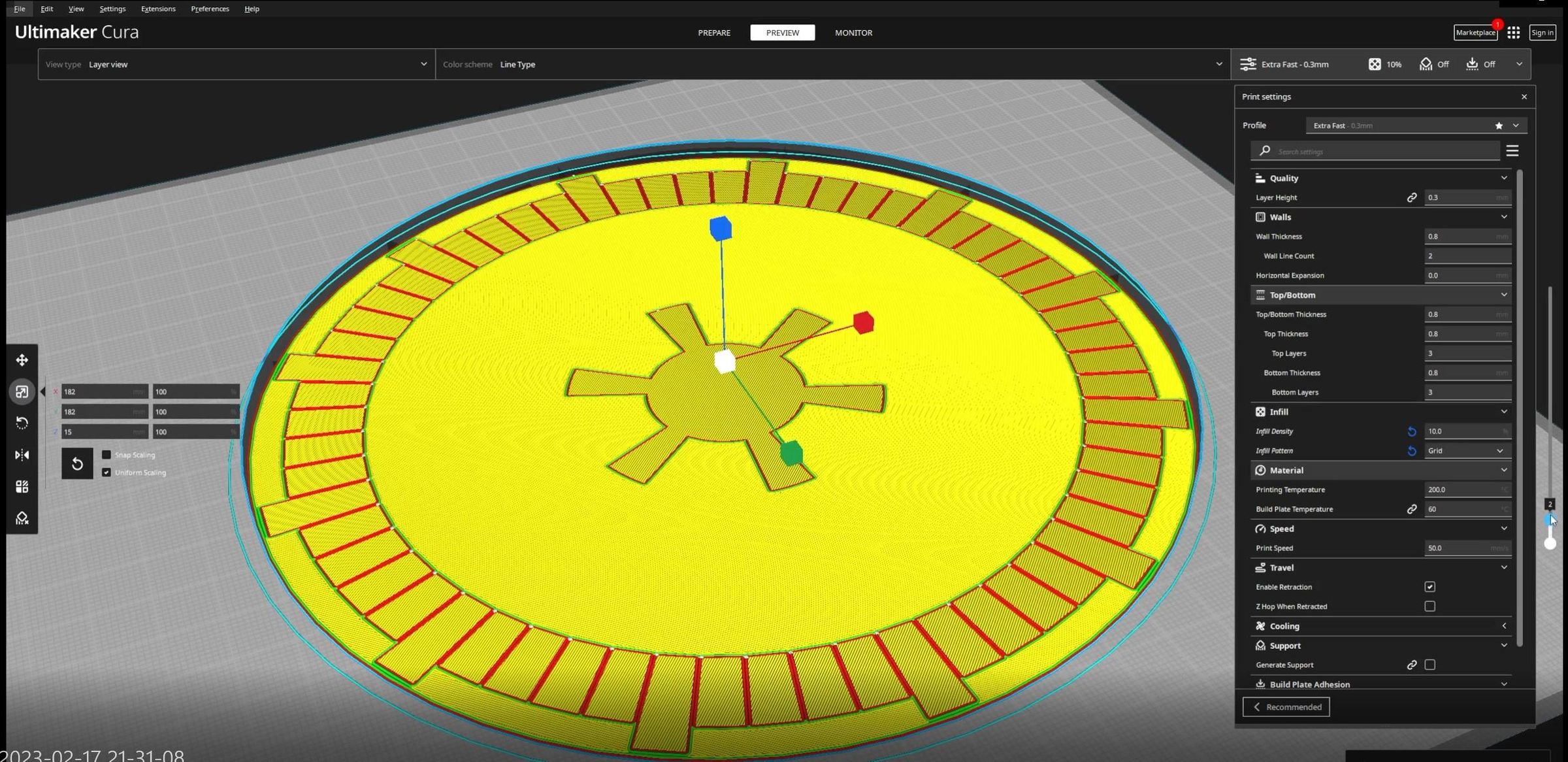 Simple 60 LED Ring Clock, Tinkercad Design, 3D Printed, WiFi NTP ...