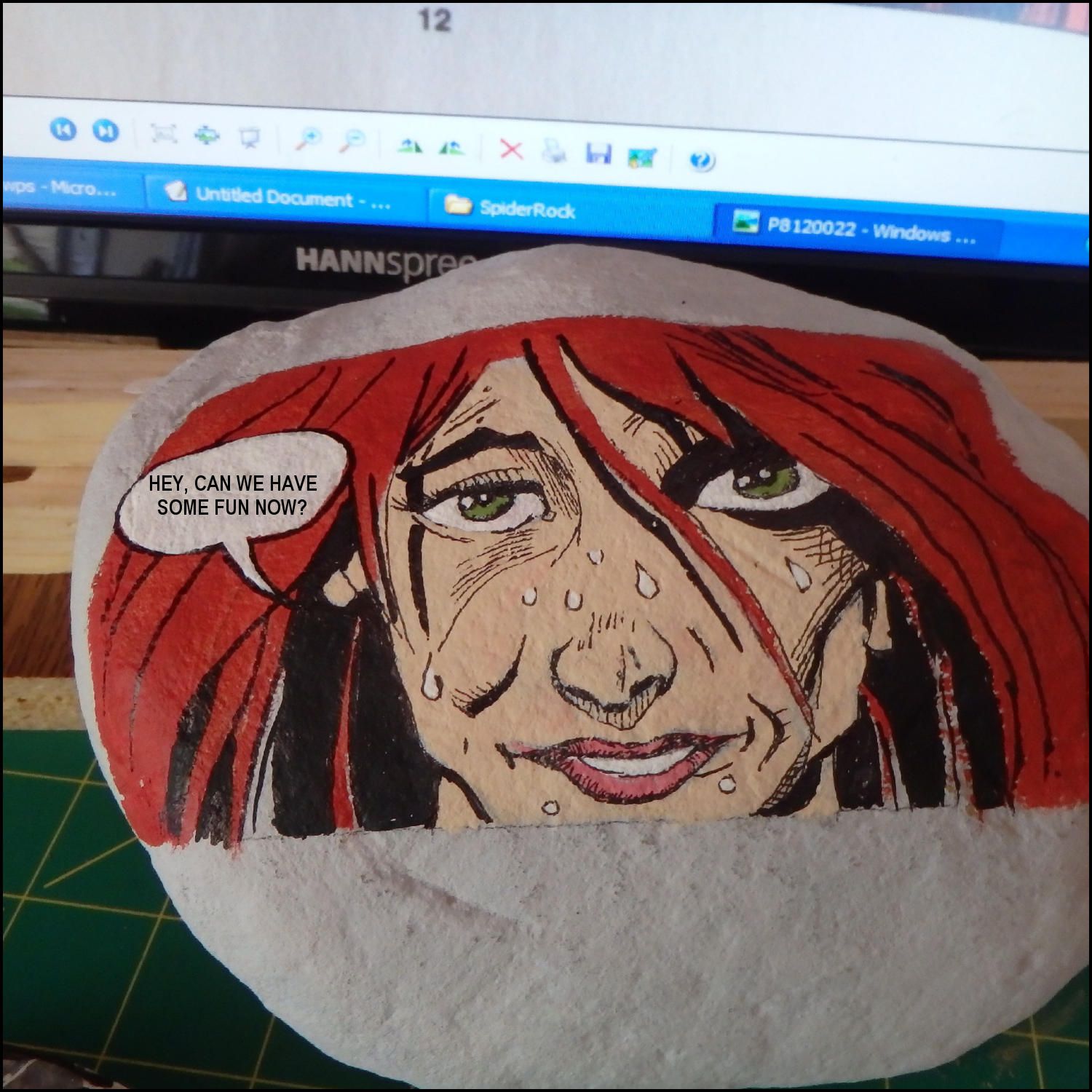 How to Paint Comic Characters on Rocks : 9 Steps (with Pictures ...