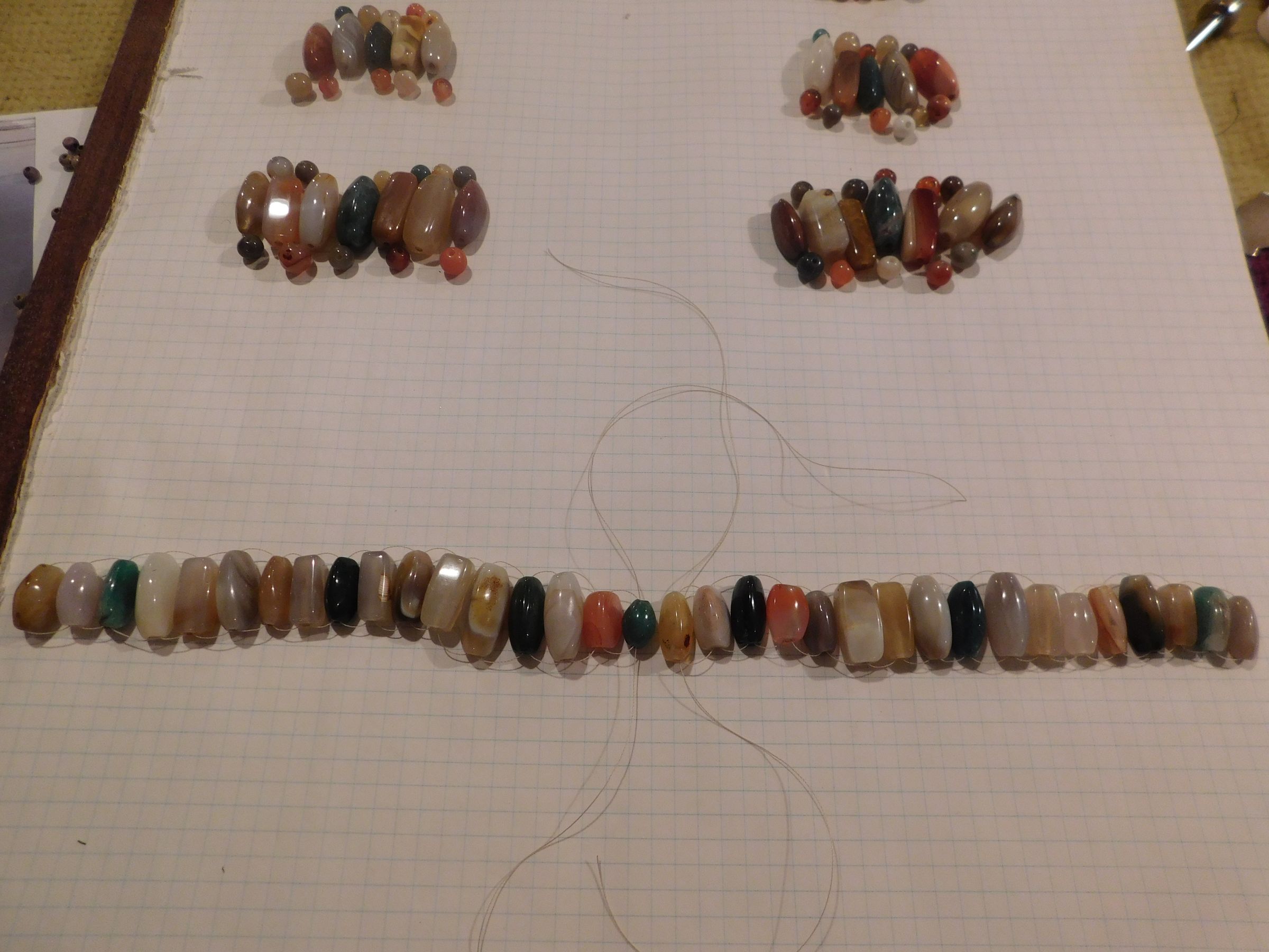Glass, Wood, Shell and Stone Beaded Sheath : 10 Steps (with Pictures ...