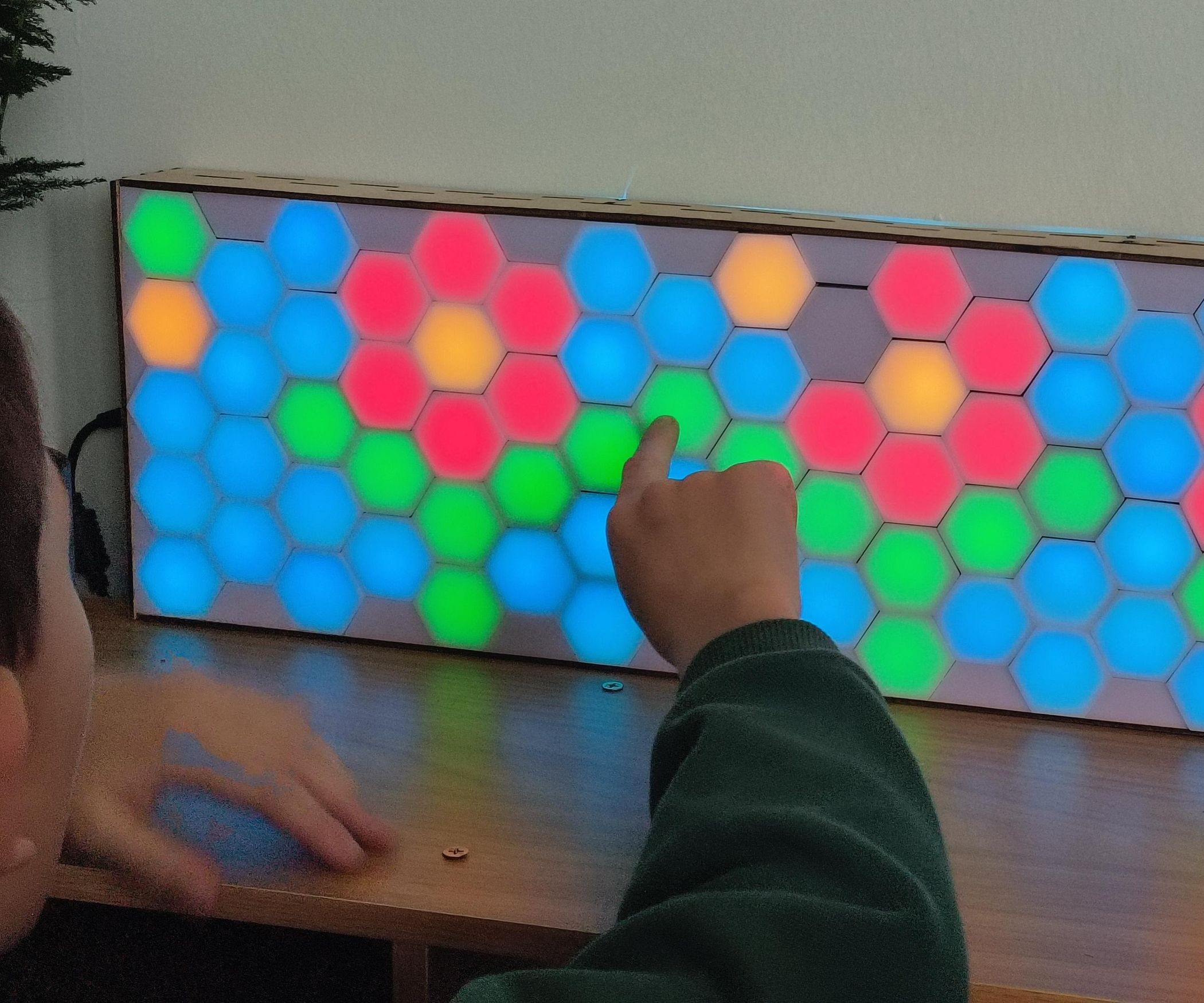 INTERACTIVE LED WALL & CLOCK! : 8 Steps (with Pictures) - Instructables