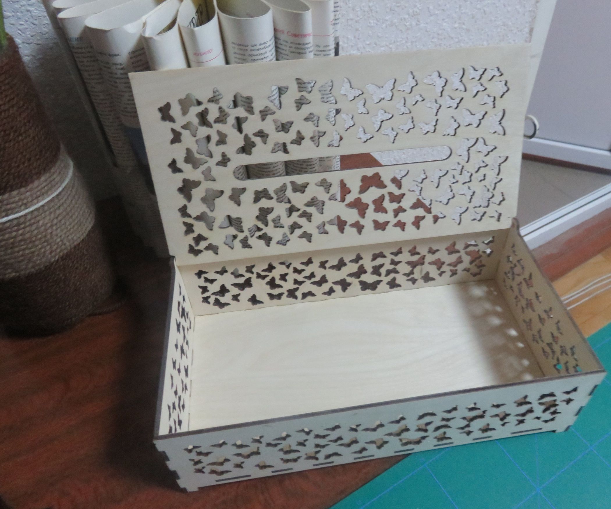 Beautiful Box With Butterflies : 5 Steps - Instructables