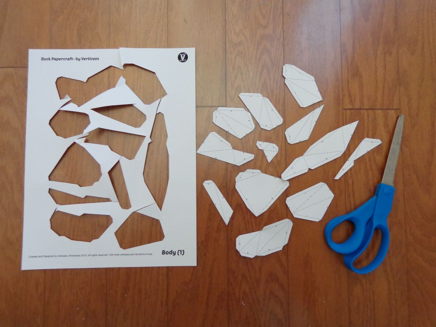 3D Duck Papercraft Model : 13 Steps - Instructables