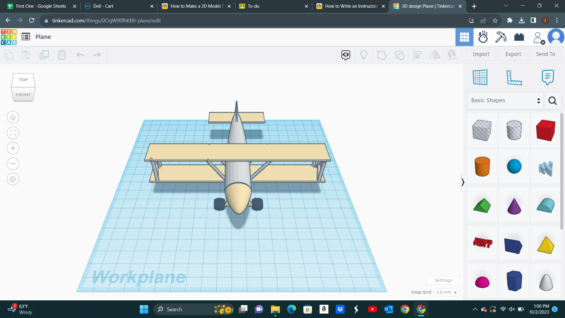 How to Make a 3D Model Plane : 3 Steps - Instructables