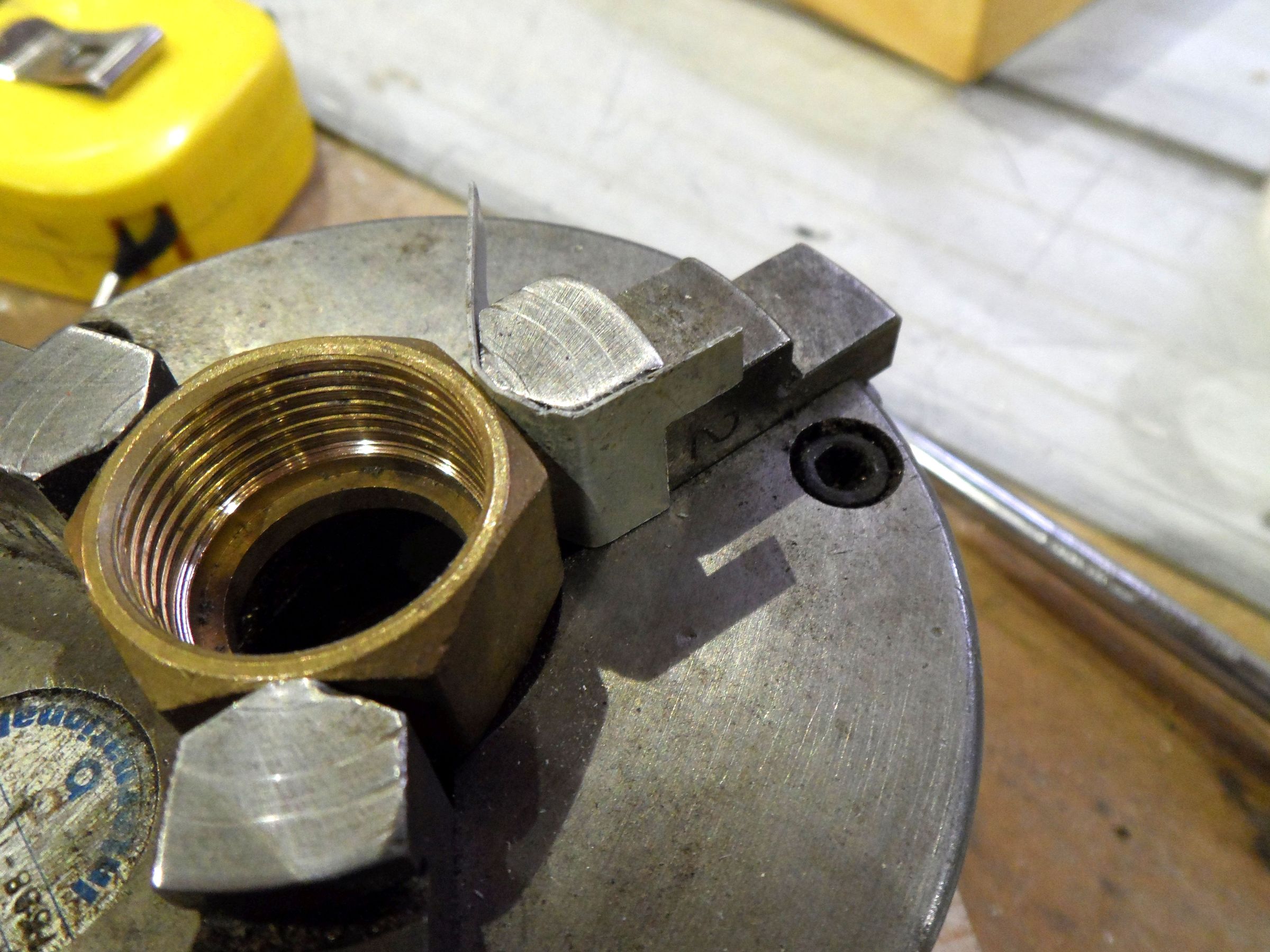 Myford ML10 Lathe Chuck Soft Jaws : 3 Steps (with Pictures) - Instructables