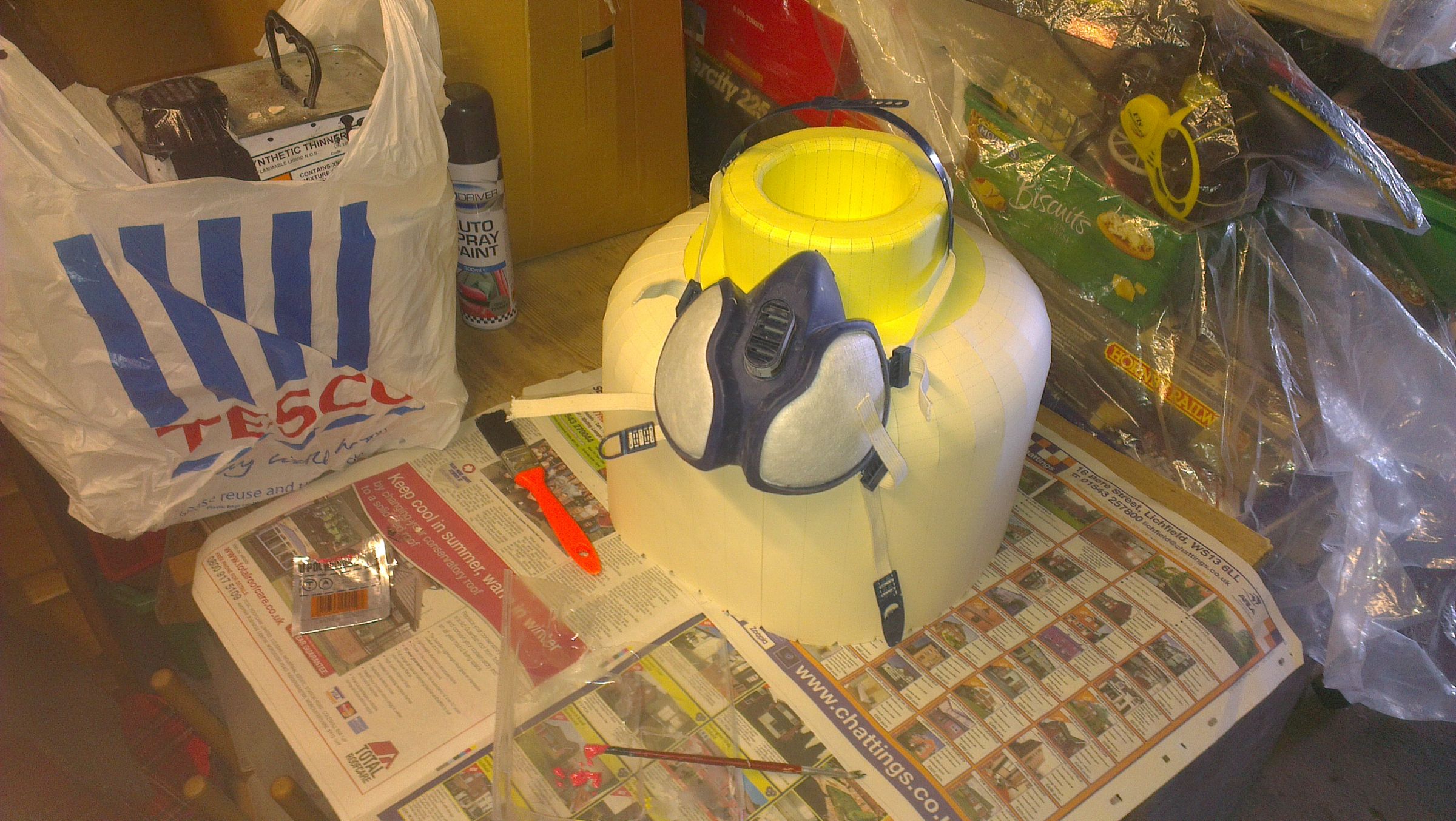 Chuck Greene Cosplay (With Servbot Lego Mask) : 8 Steps (with Pictures ...