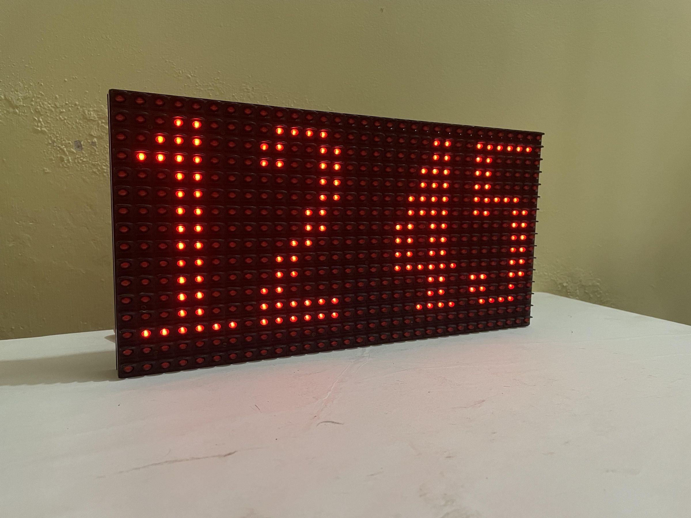 Supper Accurate Digital Clock Using GPS & P10 Display : 3 Steps (with ...
