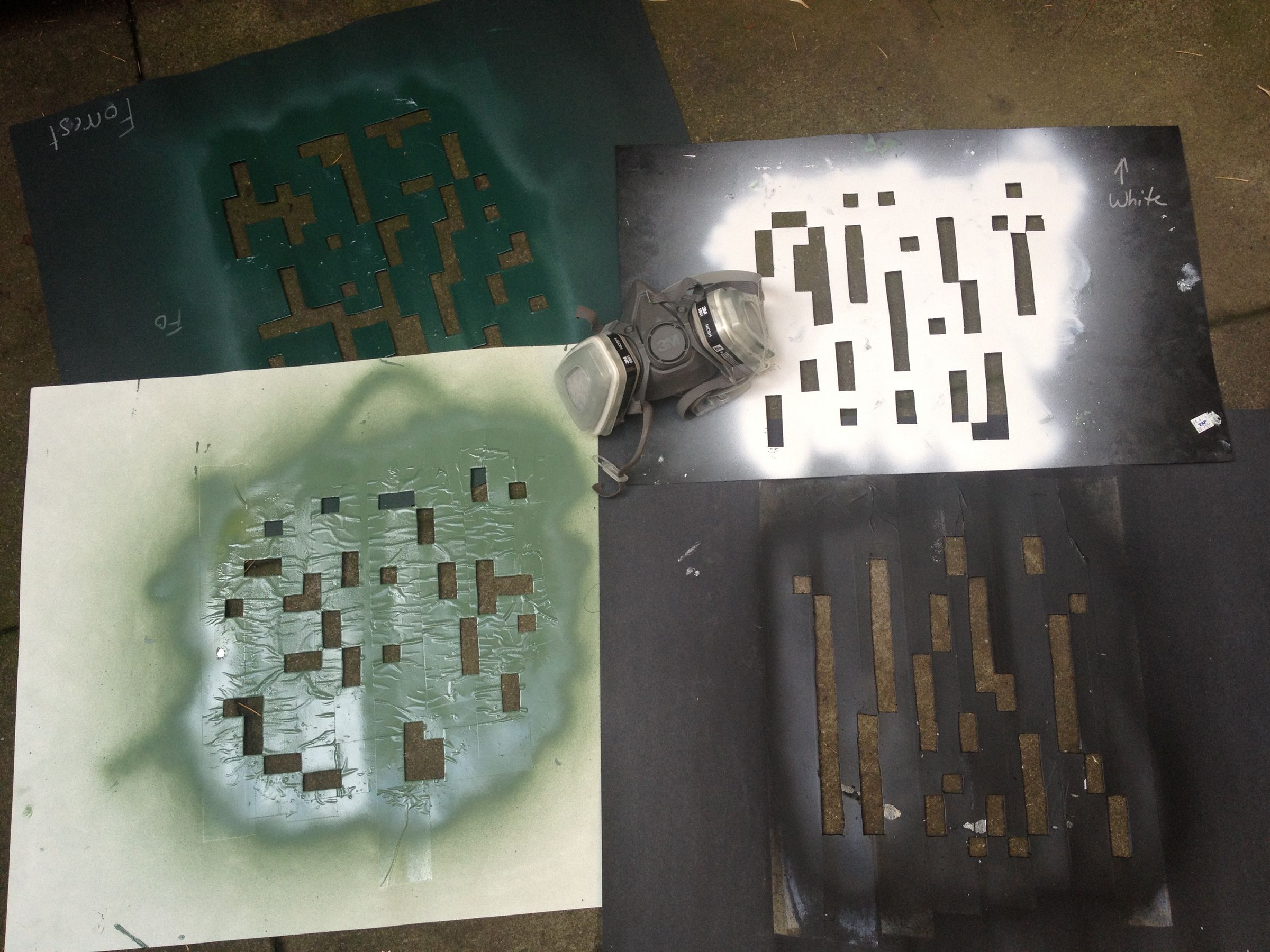 Cardboard 8-bit Tree - in the MineCraft Style : 7 Steps (with Pictures ...