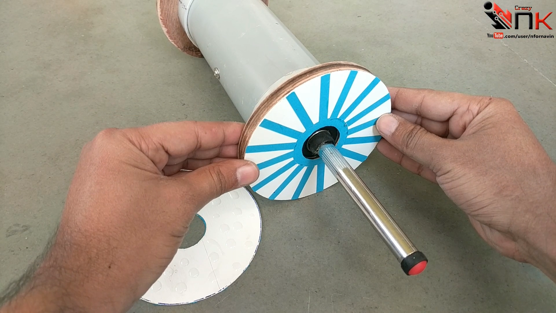 How to Make an Electric Firki / Charkhi for Kite Festival : 8 Steps ...
