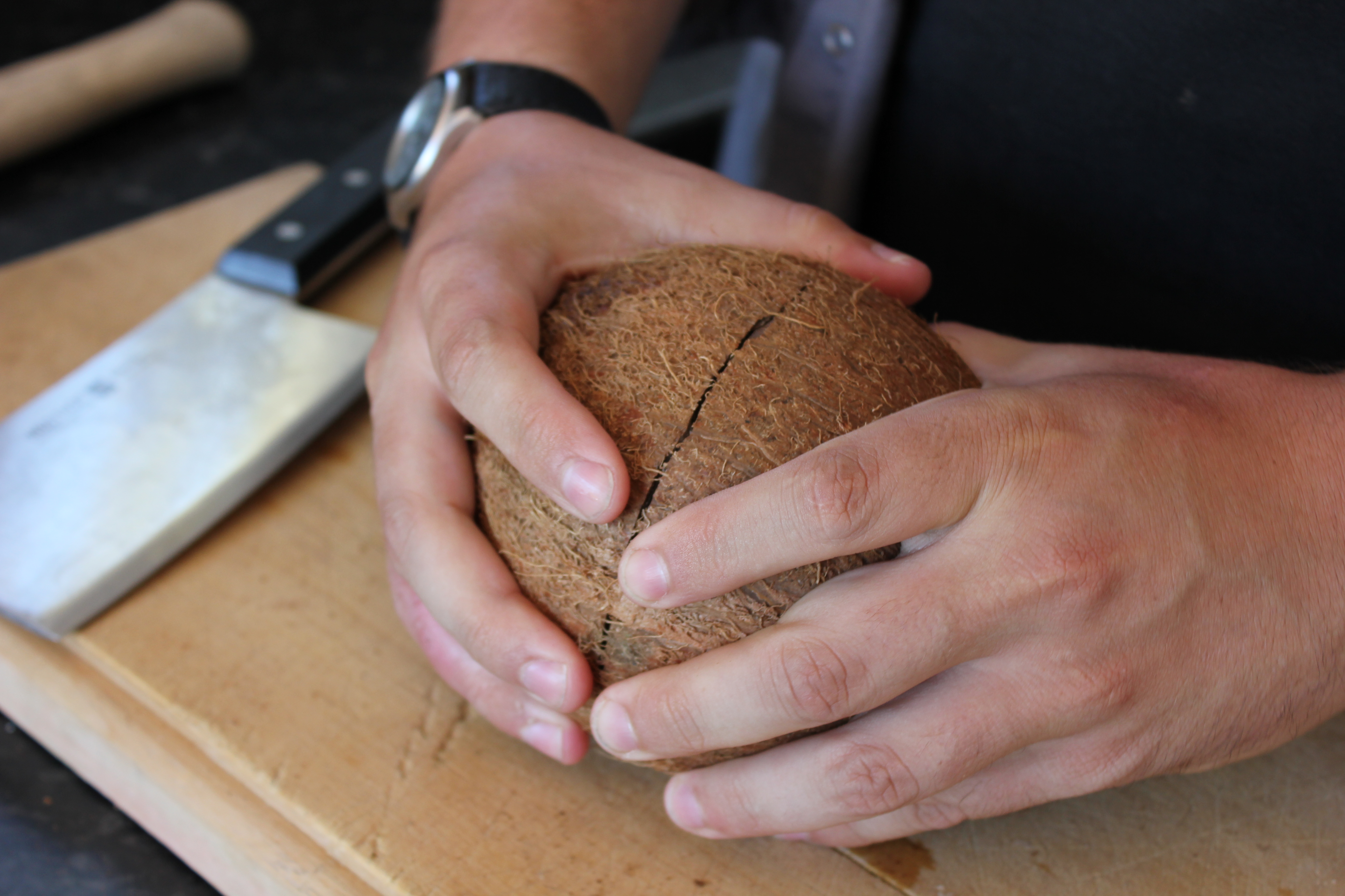 Crack Open a Coconut : 4 Steps - Instructables