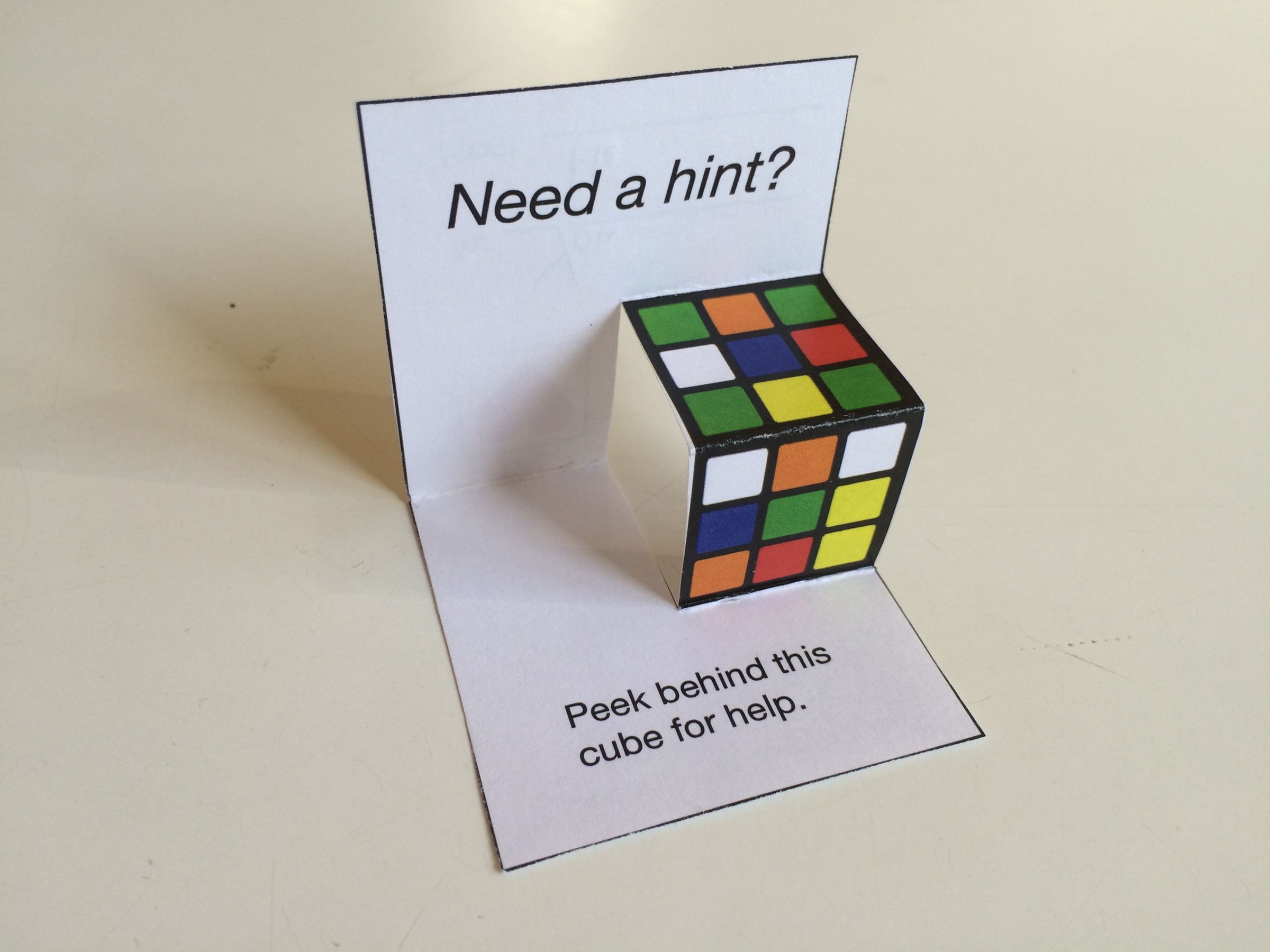 The Amazing Paper Puzzle Box: Rubik's Cube or Calendar : 9 Steps (with ...