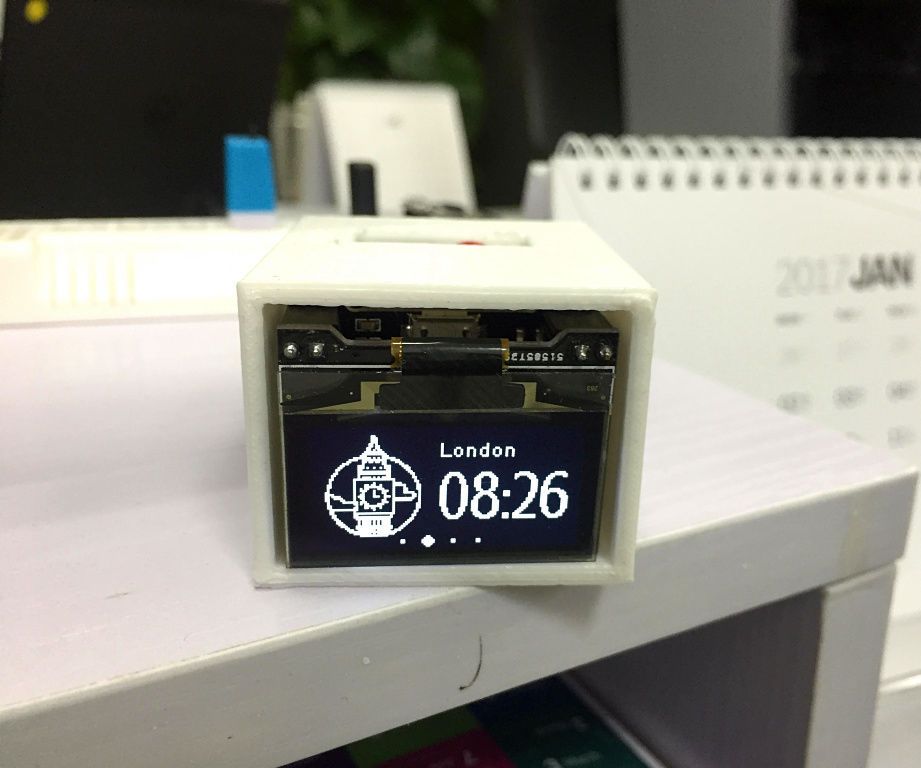 Make a WIFI World Clock 2 - Instructables