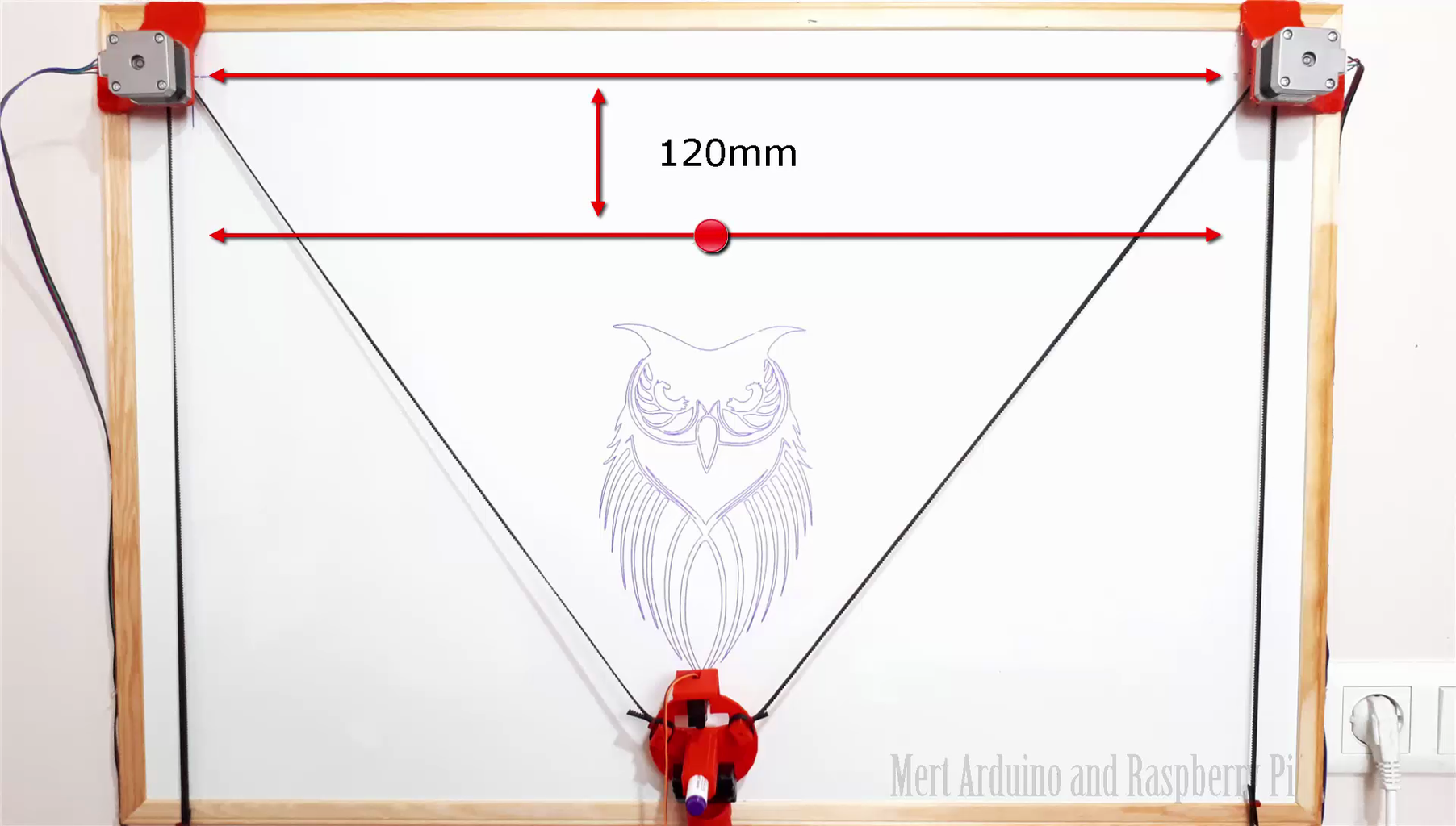 Xy Plotter Drawing Robot Arduino Polargraph 7 Steps With Pictures Instructables 3397